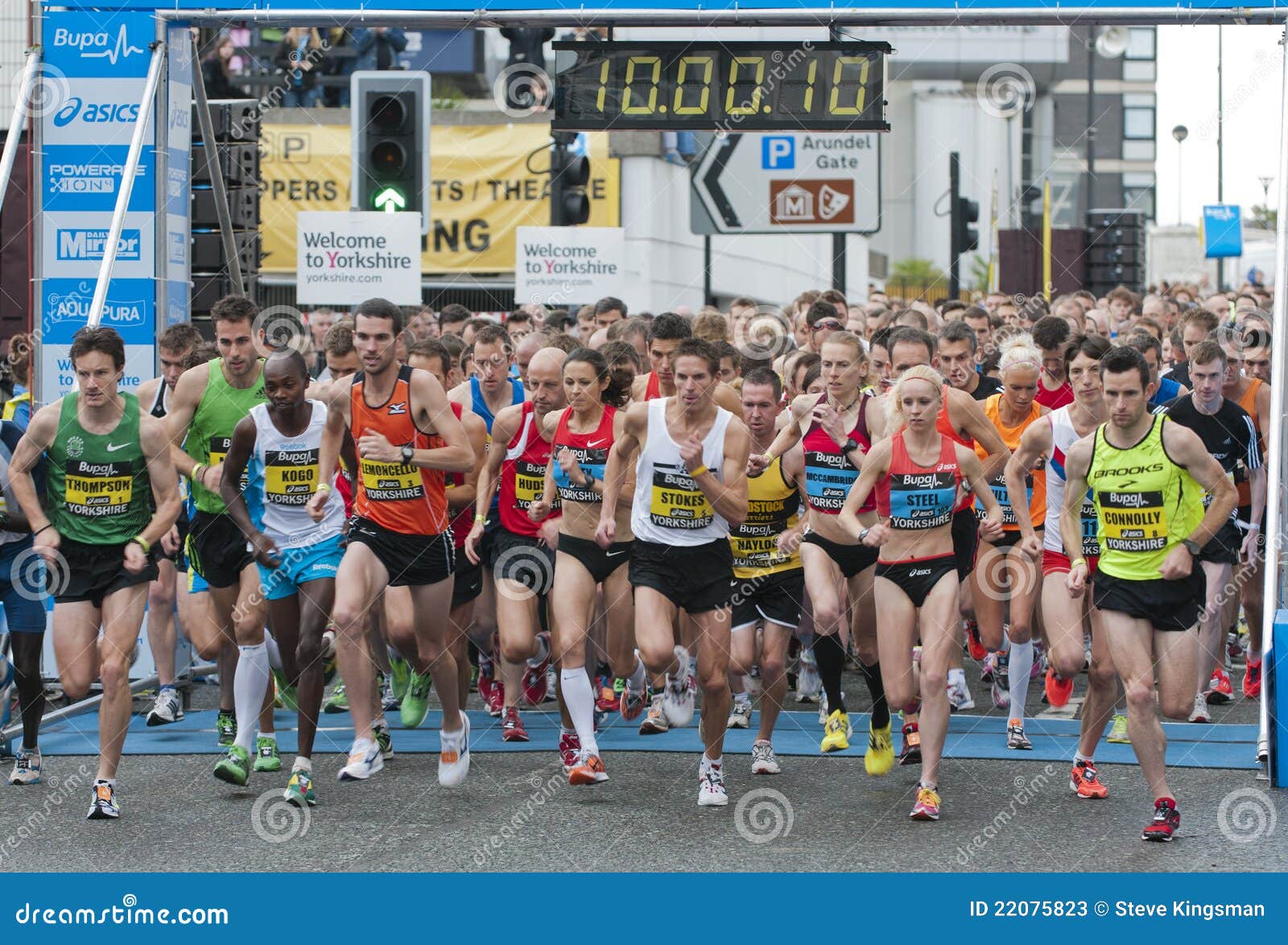 2011 Buba Great Yorkshire Run Editorial Stock Photo - Image of ...