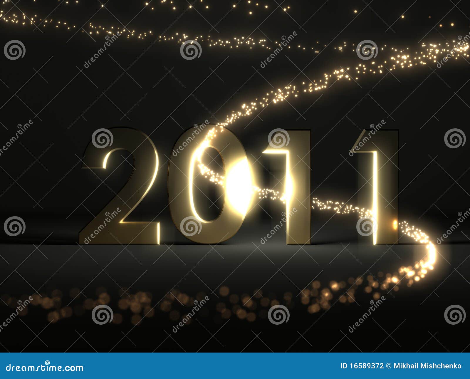 2011 lettering stock illustration. Illustration of blur - 16589372