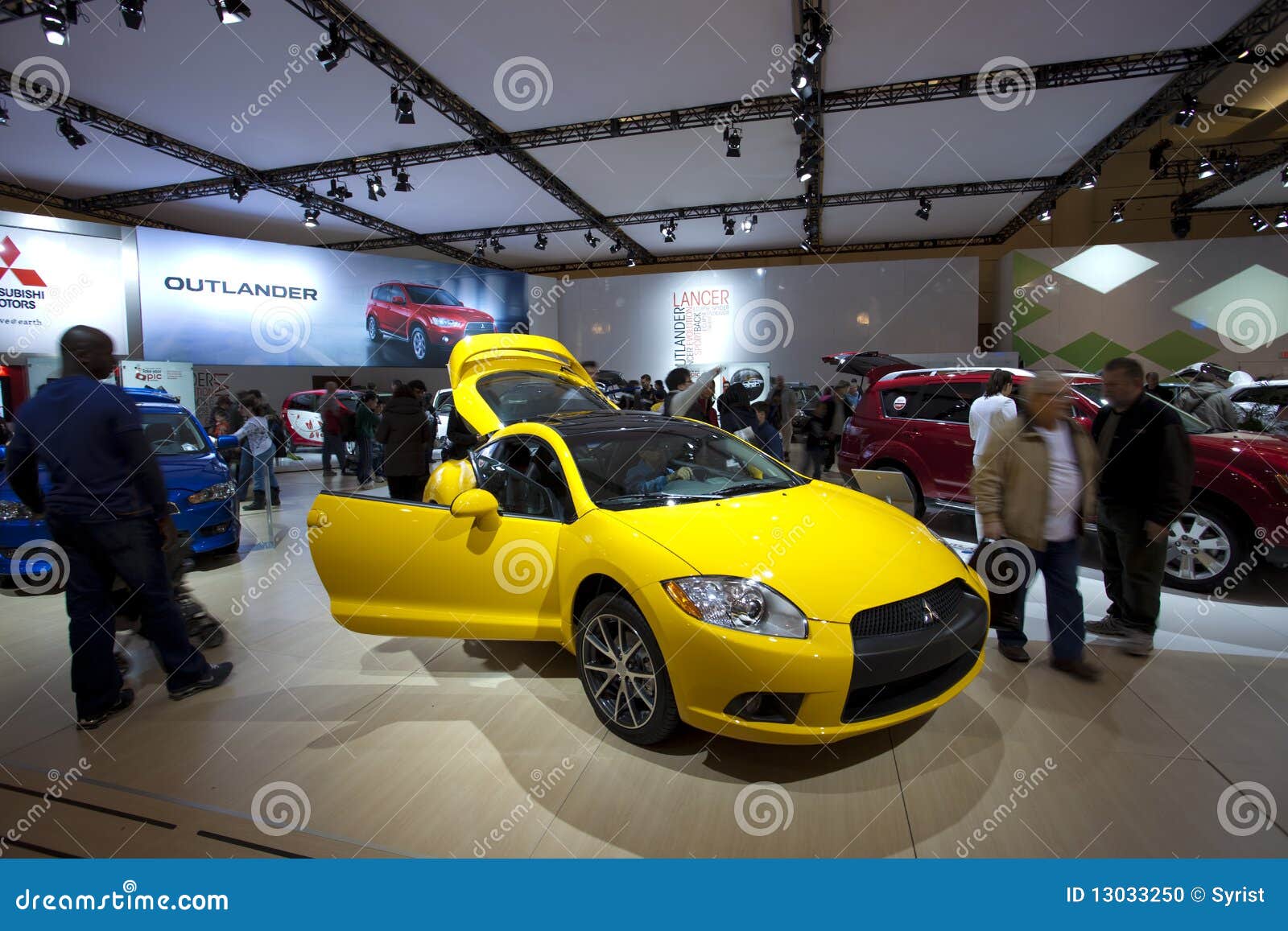 2011 Mitsubishi Eclipse GT-P at 2010 Autoshow Editorial Image - Image ...