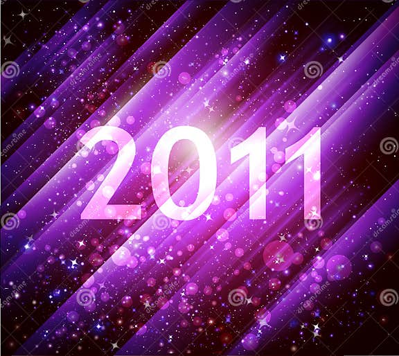 2011 New Year Abstract Shiny Background Stock Vector - Illustration of ...
