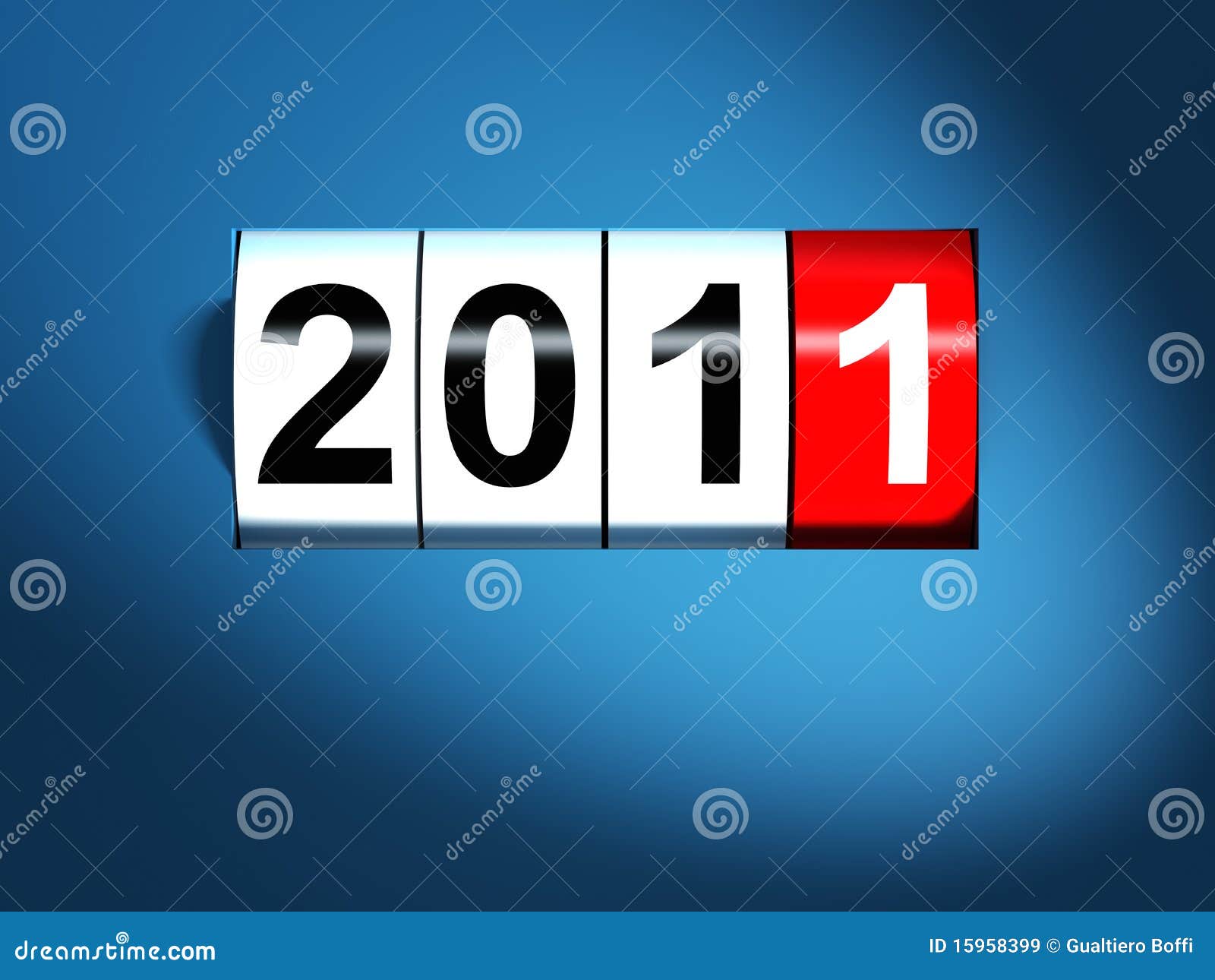 2011 new year background stock illustration. Illustration of white ...