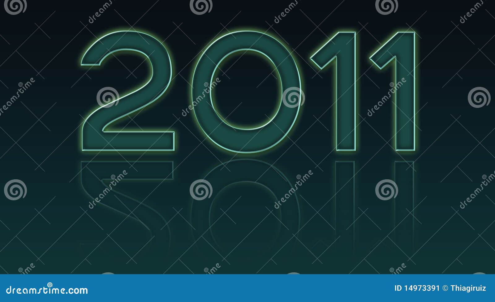2011 Year stock illustration. Illustration of graphics - 14973391