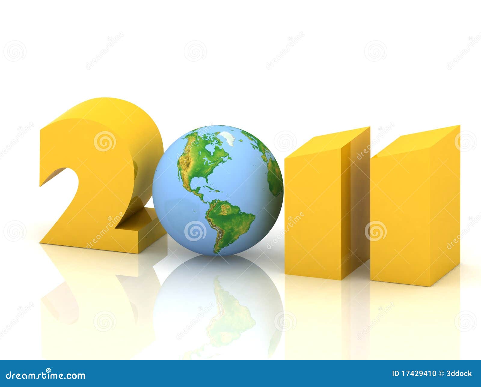 2011 year stock illustration. Illustration of january - 17429410