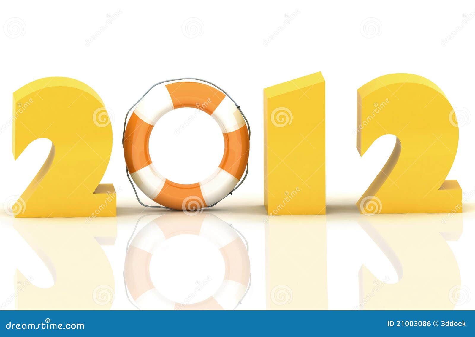 2012 anos ilustração stock. Ilustração de data, anel - 21003086