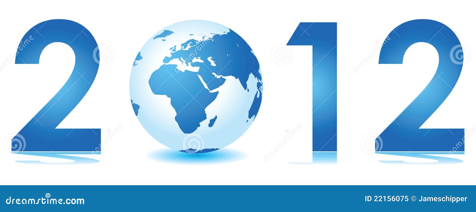 2012 background stock vector. Illustration of shiny, concept - 22156075