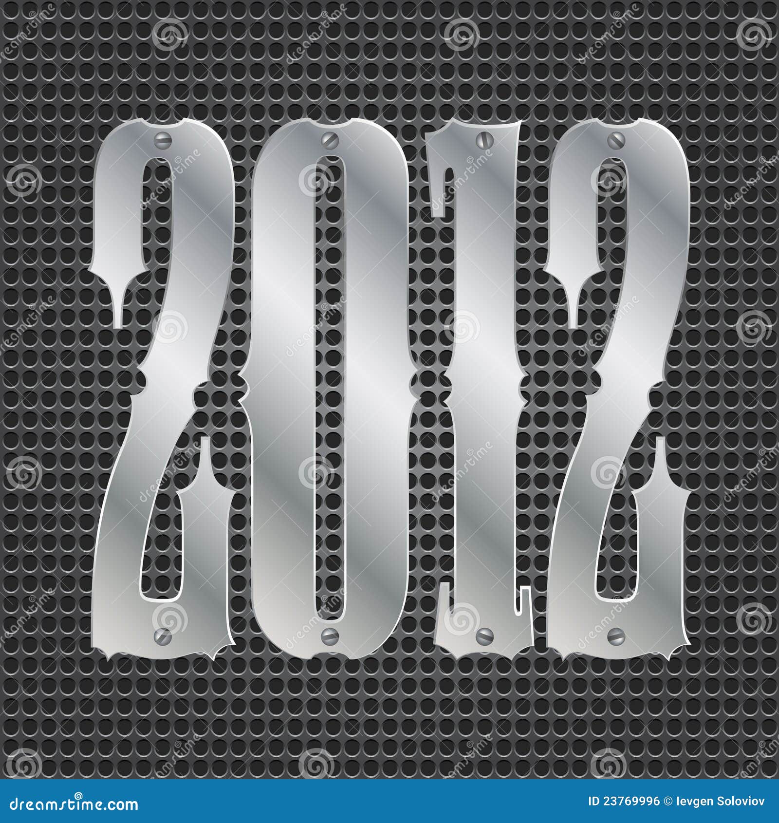 2012 background stock vector. Illustration of abstract - 23769996