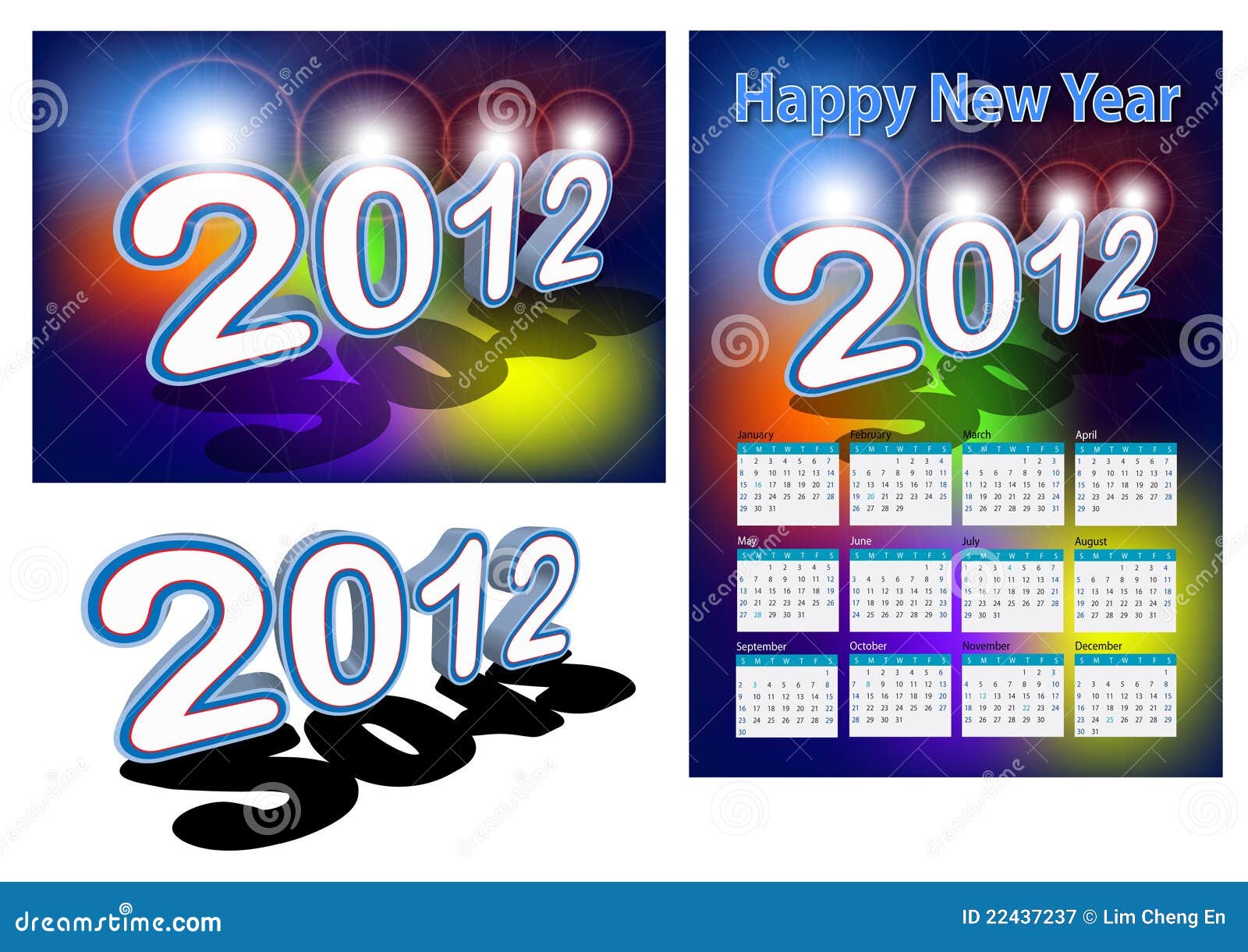 2012 design element stock illustration. Illustration of background ...