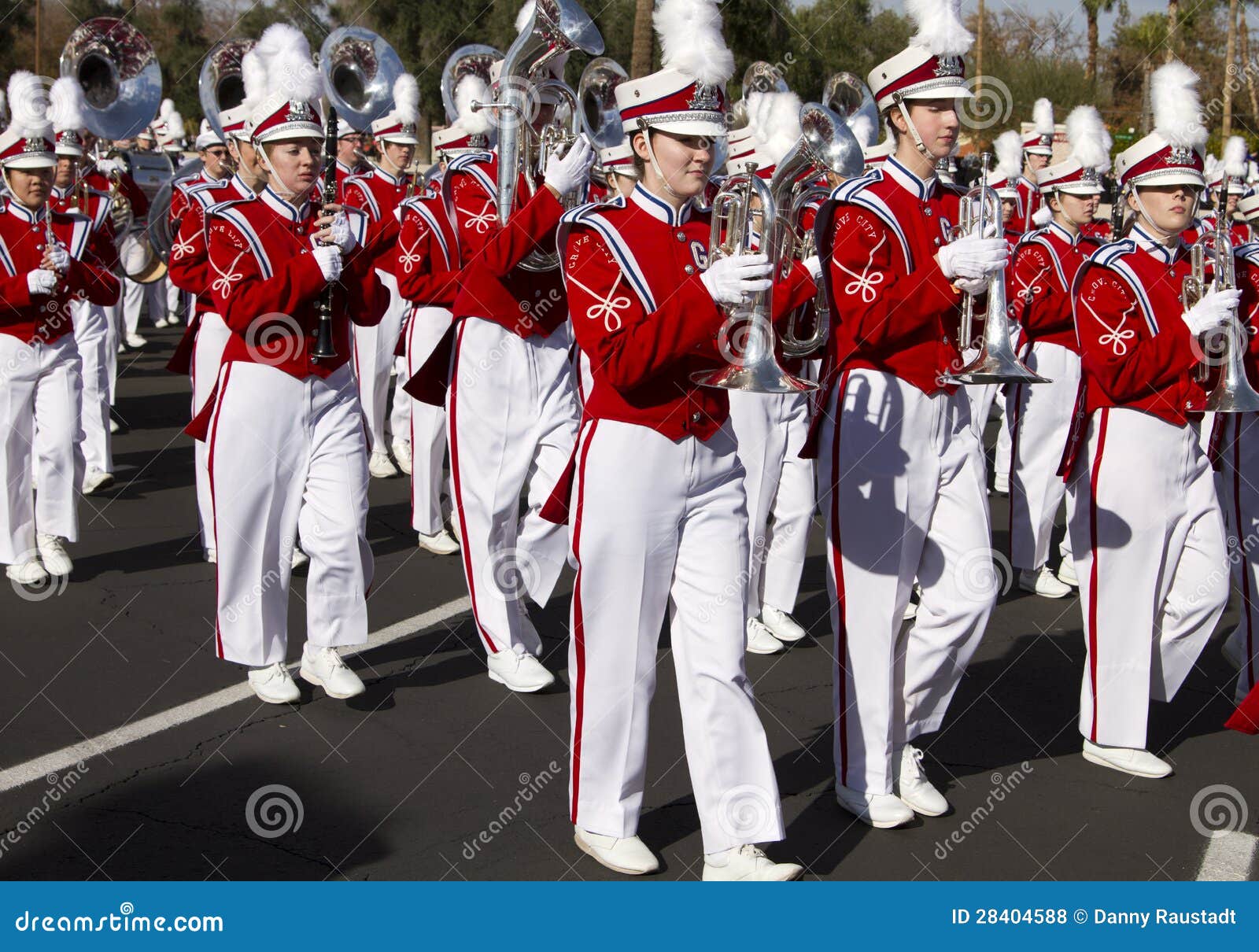 2012 Fiesta Bowl Parade College Marching Band Editorial Stock Photo ...
