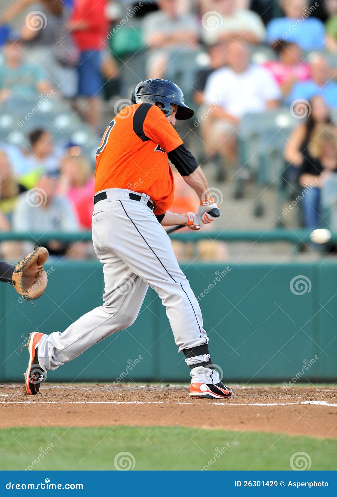 2012 Minor League Baseball Batter Swing Editorial Stock Image - Image ...
