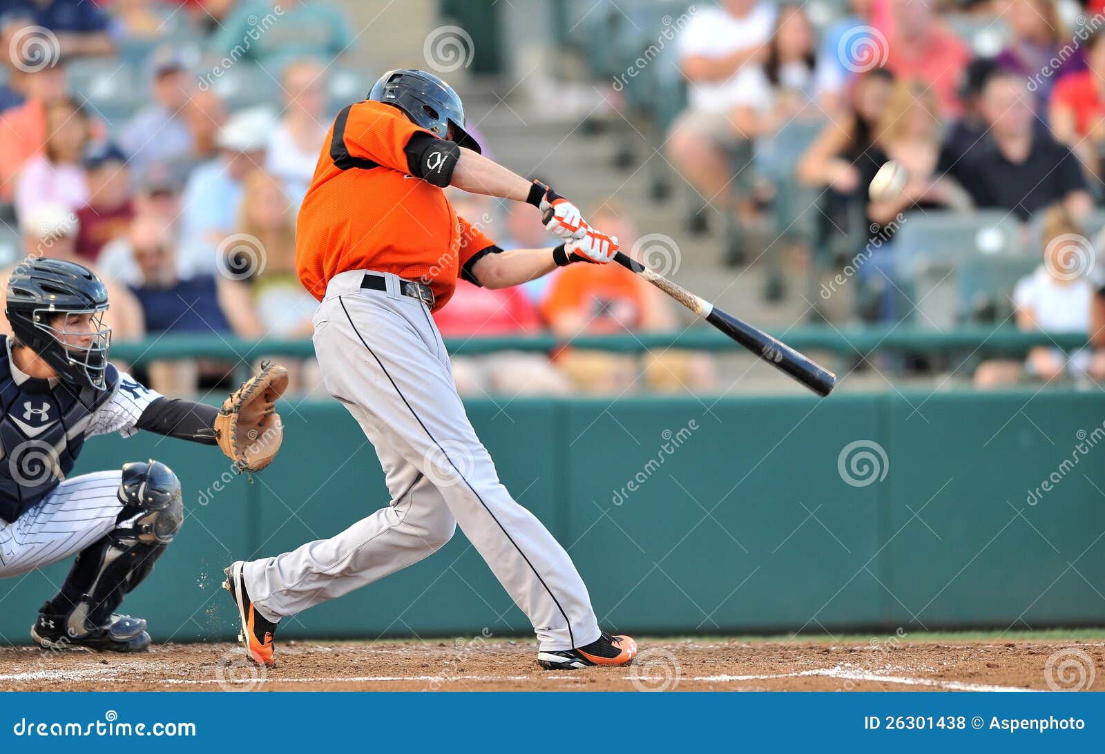 2012 Minor League Baseball Batter Swing Editorial Stock Photo - Image ...