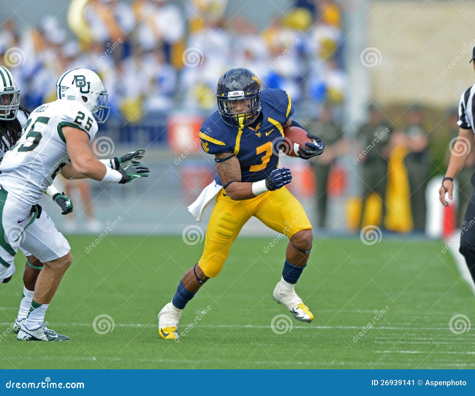 2012 NCAA Football - Baylor @ WVU Editorial Photo - Image of sports ...