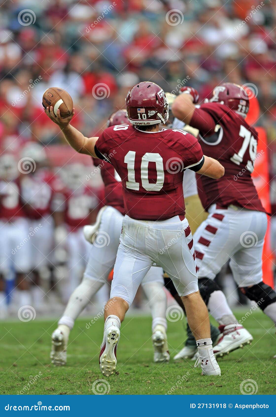 2012 NCAA Football - USF @ Temple Editorial Stock Photo - Image of ball ...
