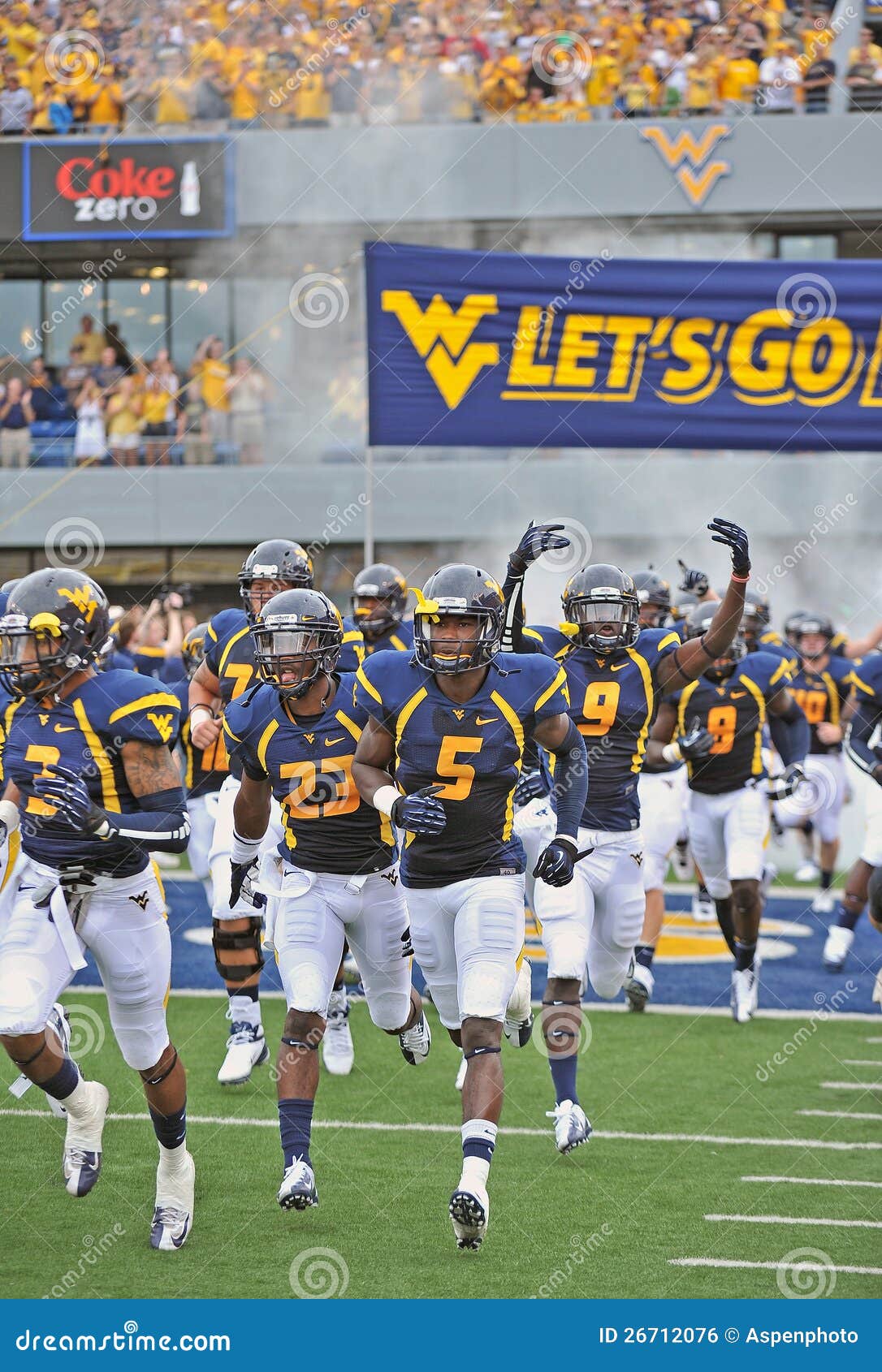 2012 NCAA Football - WVU Vs Marshall Editorial Photo - Image of sports ...