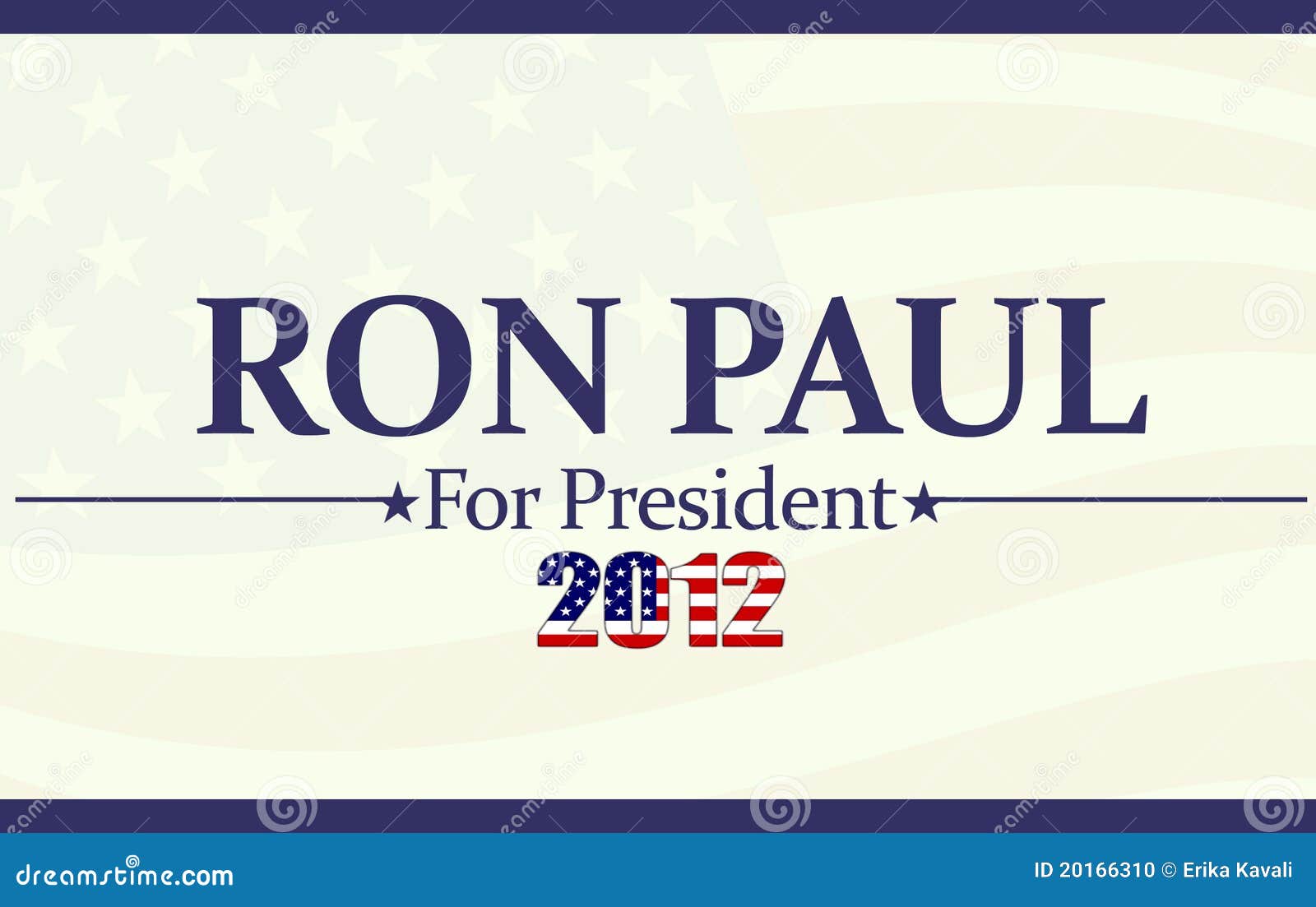 2012 Ron Paul editorial image. Illustration of presidency - 20166310