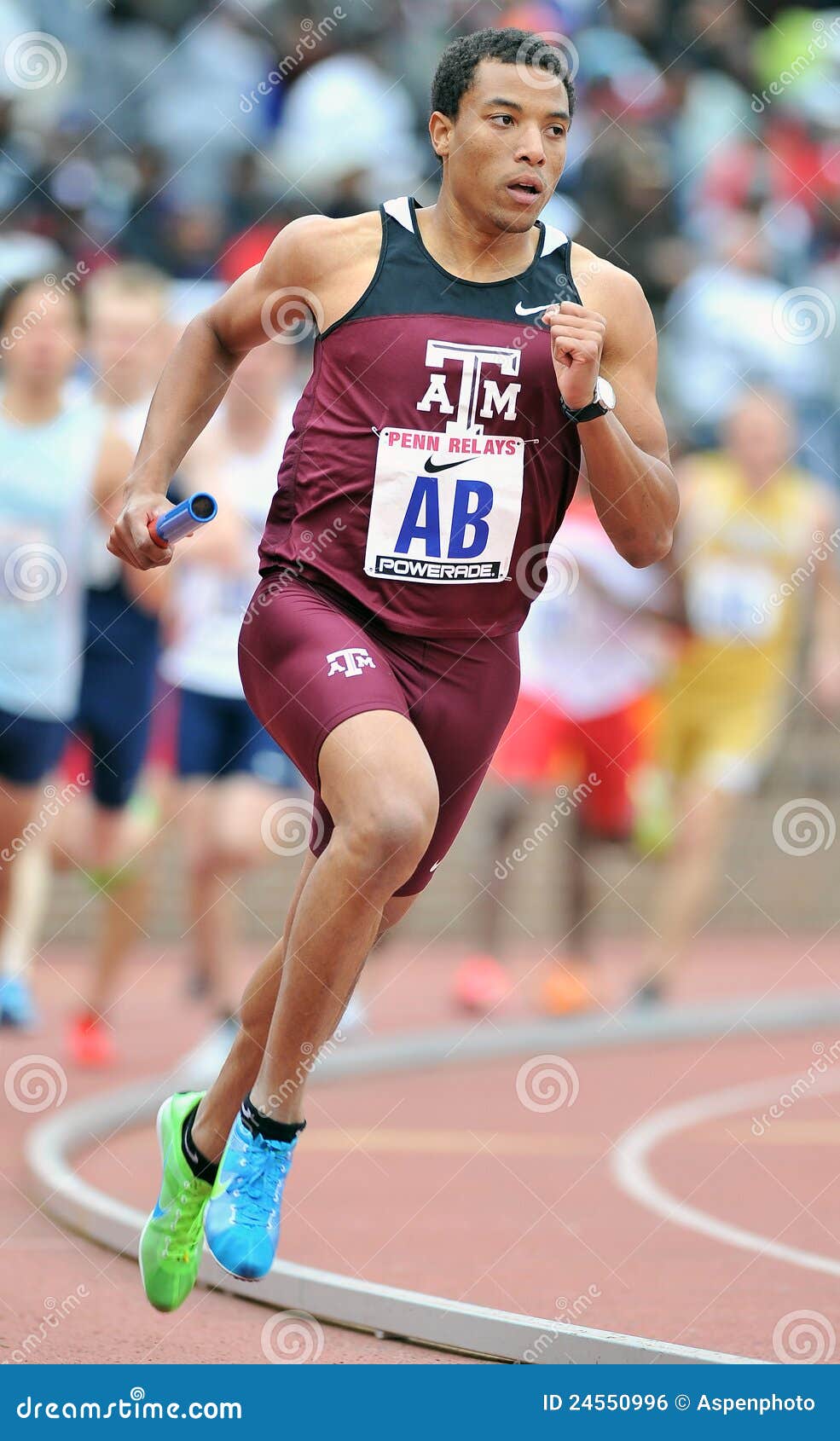 2012 Track and Field - Texas a&M Runner Editorial Photo - Image of ...