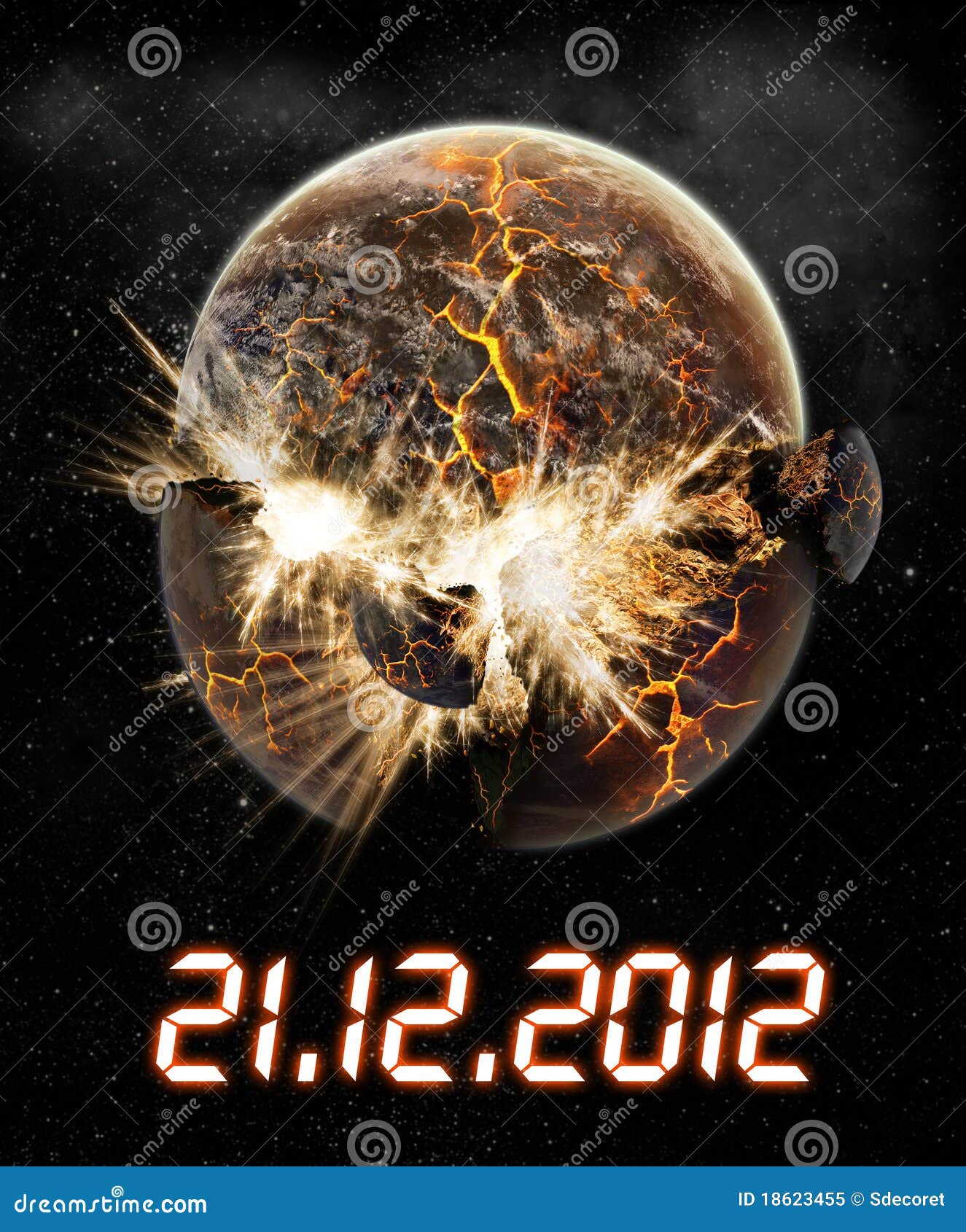 2012 Year of the Apocalypse Stock Illustration - Illustration of ...