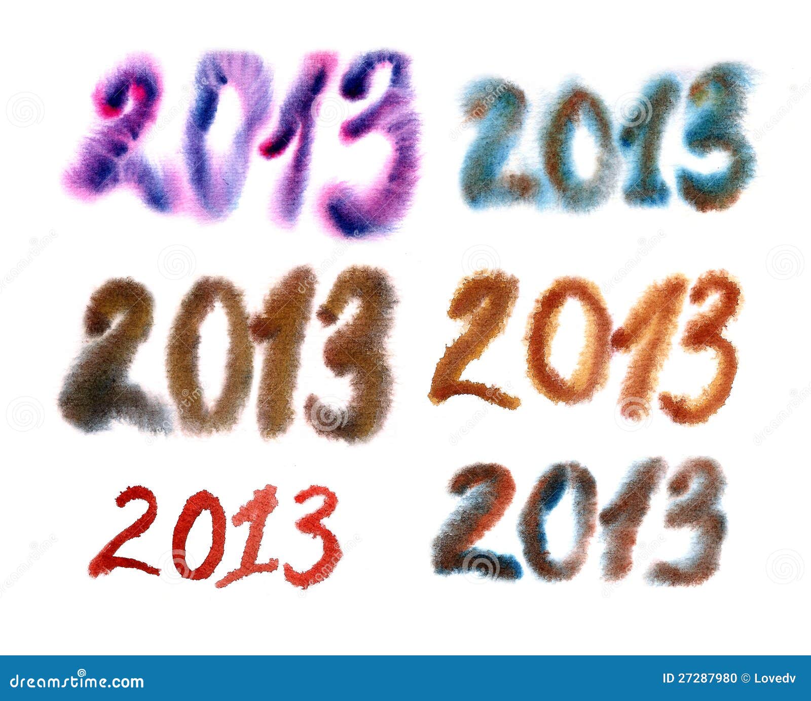 2013 Numbers stock illustration. Illustration of texture - 27287980