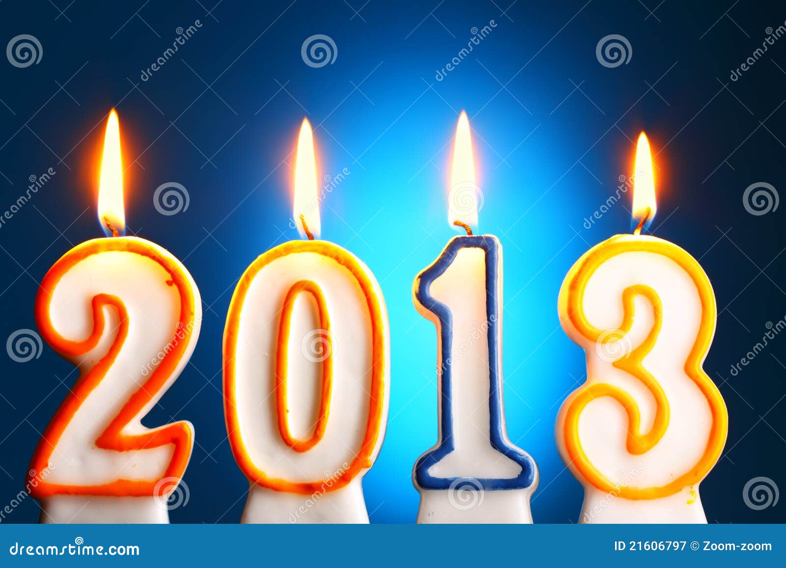 2013 year stock image. Image of closeup, flame, colour - 21606797