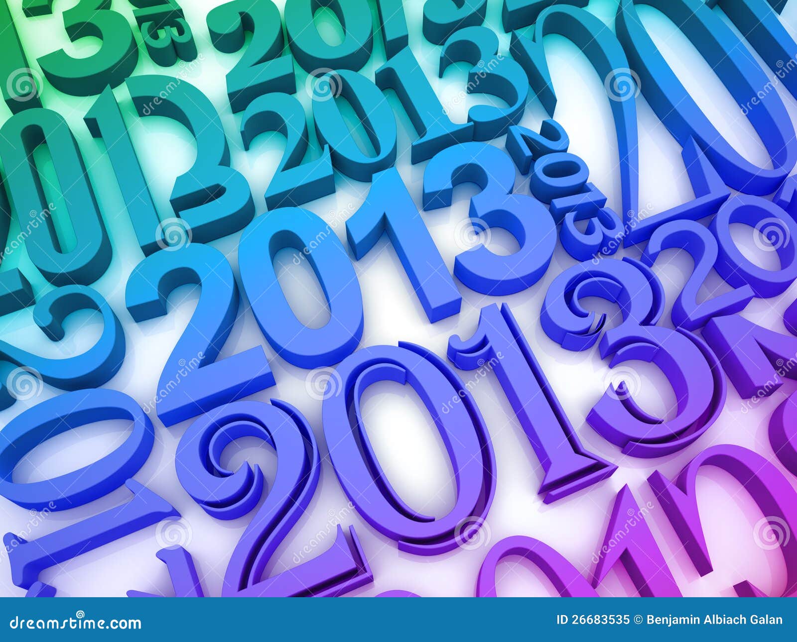 2013 years stock illustration. Illustration of blue, printers - 26683535