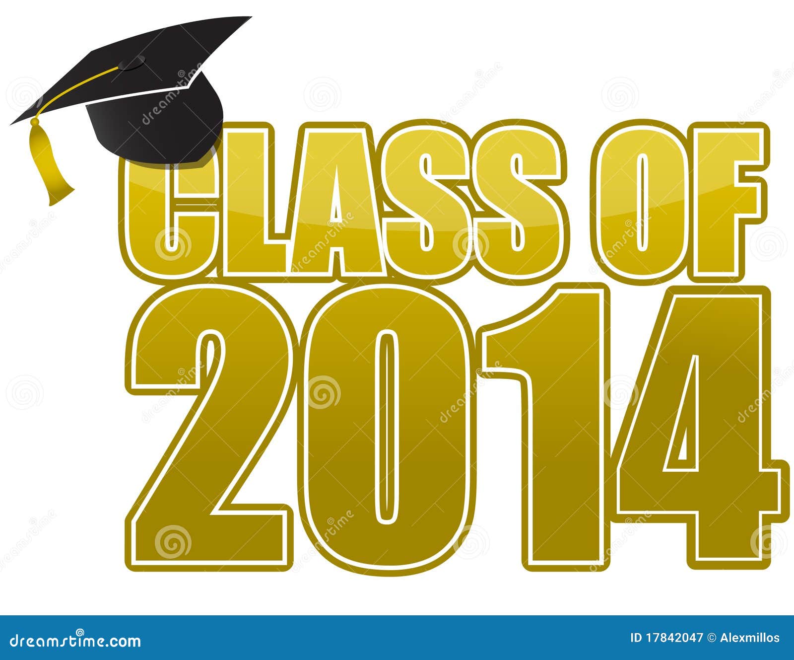 2014 Graduation Tassel Clipart
