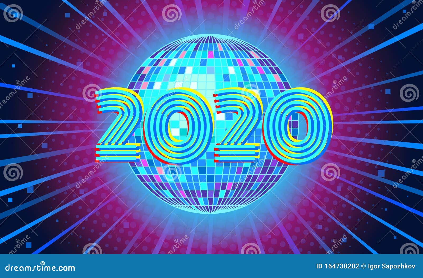 Background Ball Disco New Year Stock Illustrations – 2,494 Background ...