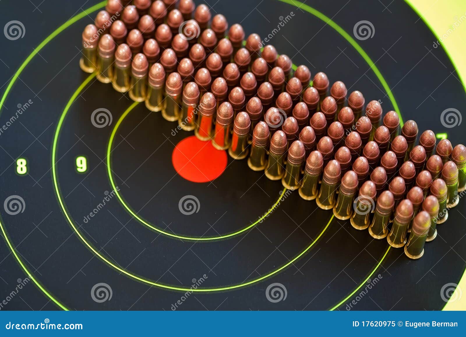 .22 LR caliber ammo stock image. Image of weapon, firearm - 17620975