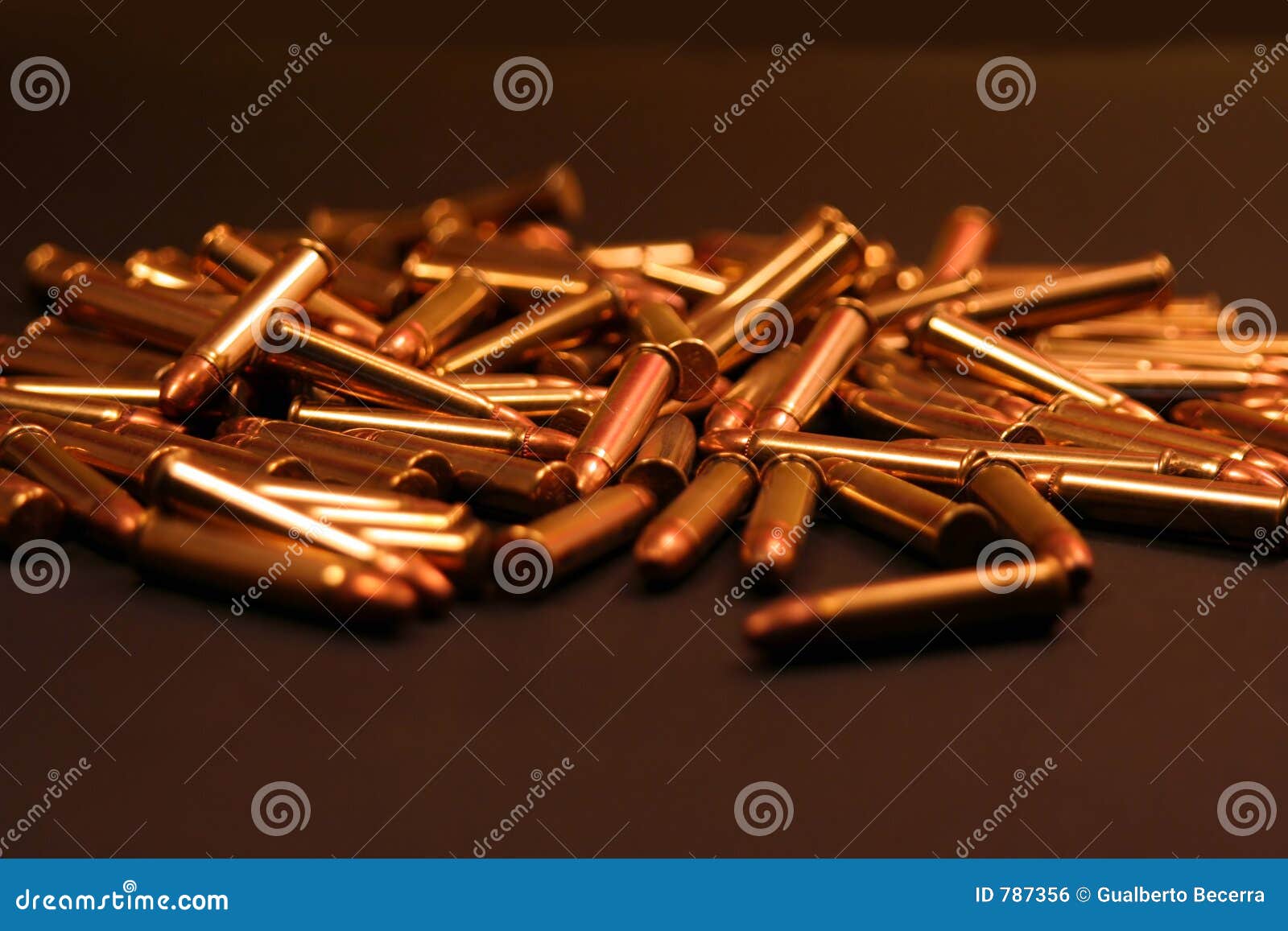 22 Magnum Bullets stock photo. Image of rifle, army, military - 787356