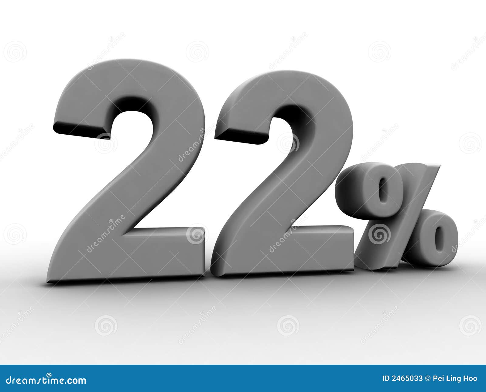 22 Percent stock illustration. Illustration of profit - 2465033