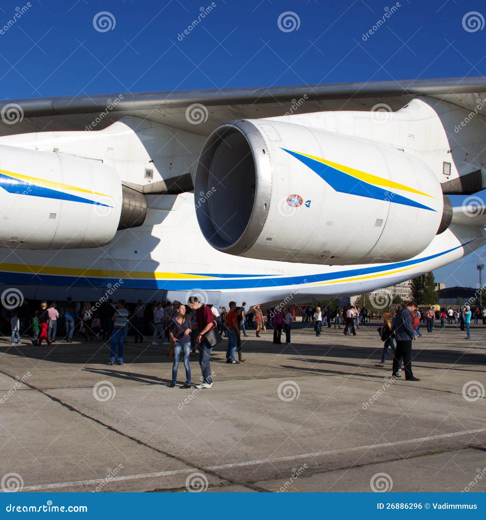 An-225 engine editorial photo. Image of cossack, mriya - 26886296