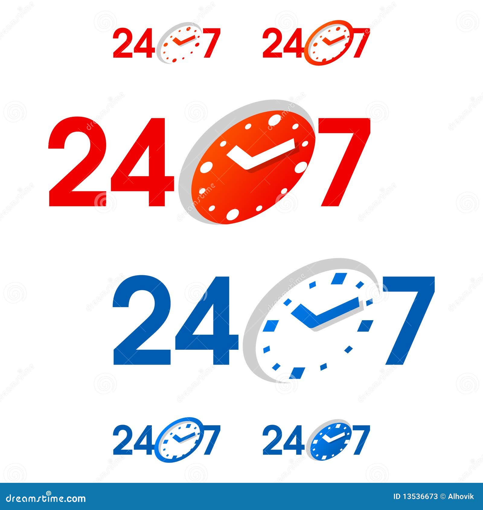 24/7 signs stock vector. Illustration of time, service - 13536673