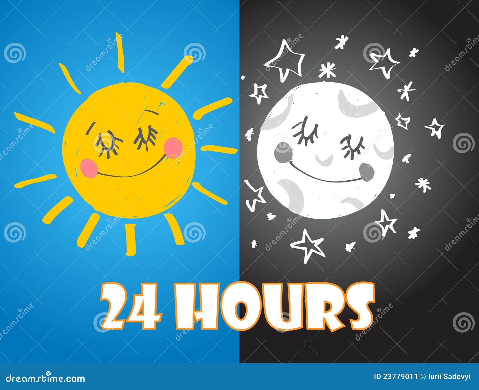 24 hours sign. Vector. stock illustration. Illustration of hour - 23779011