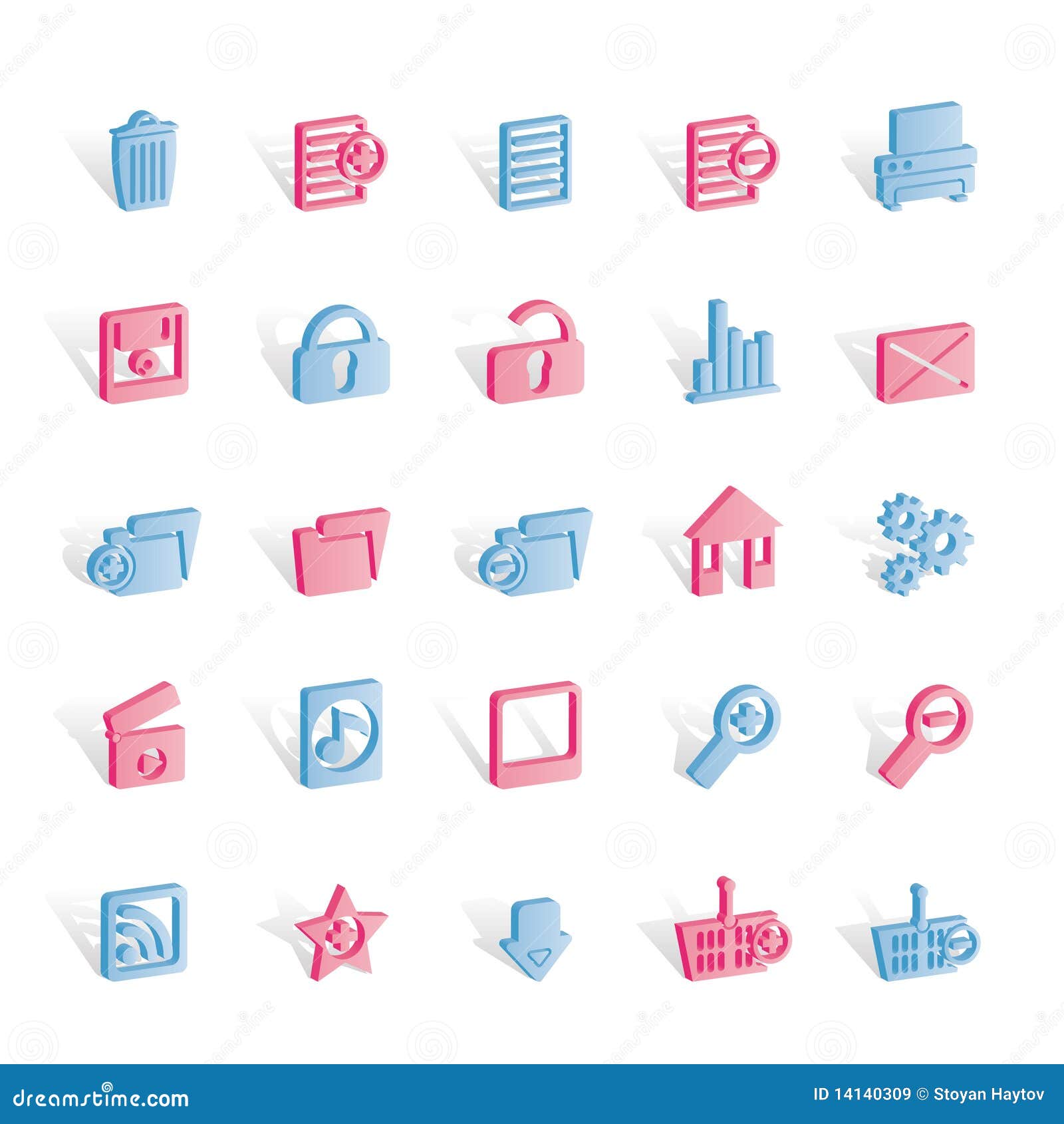 25 Iconos Detallados Del Internet Ilustración del Vector - Ilustración ...