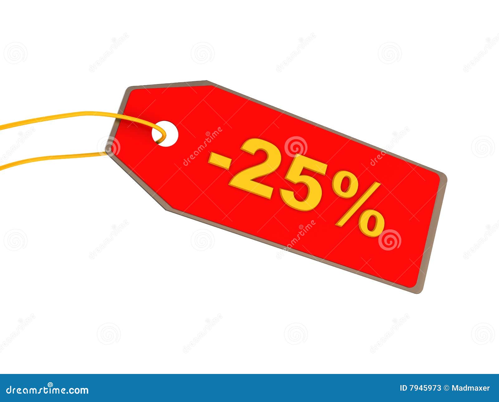 25 percent discount stock illustration. Illustration of sales - 7945973