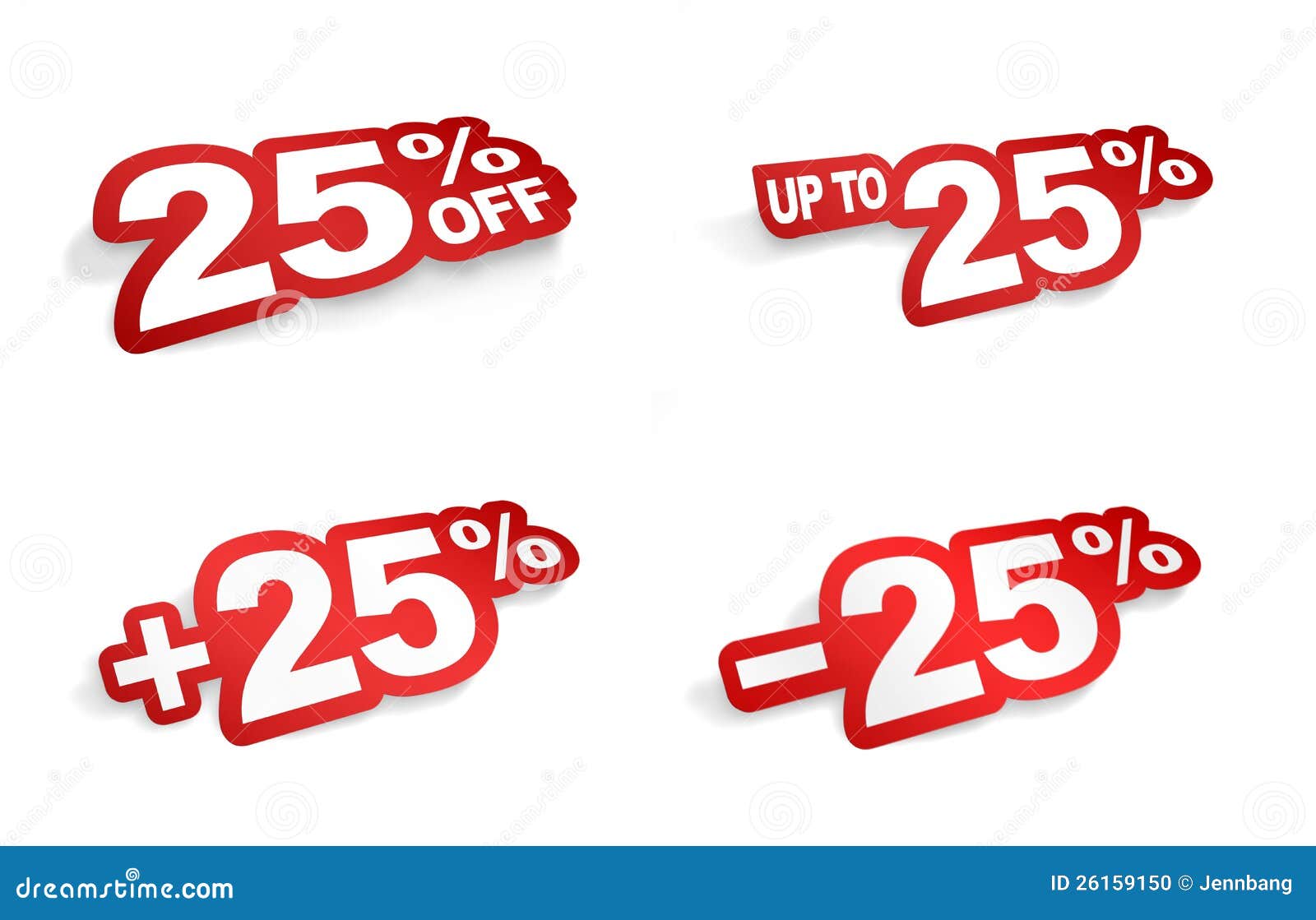 25 percent promotion stock illustration. Illustration of plus - 26159150