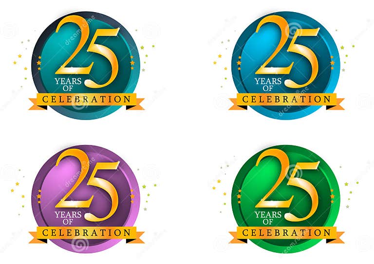 25 years stock vector. Illustration of illustrations - 13979457