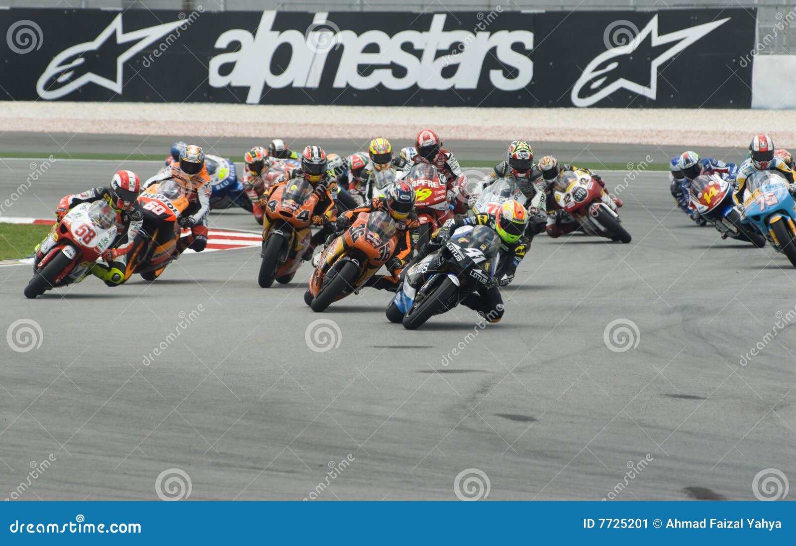 250cc Race at 2008 Malaysian Motorcycle GP Sepang Editorial Photo ...