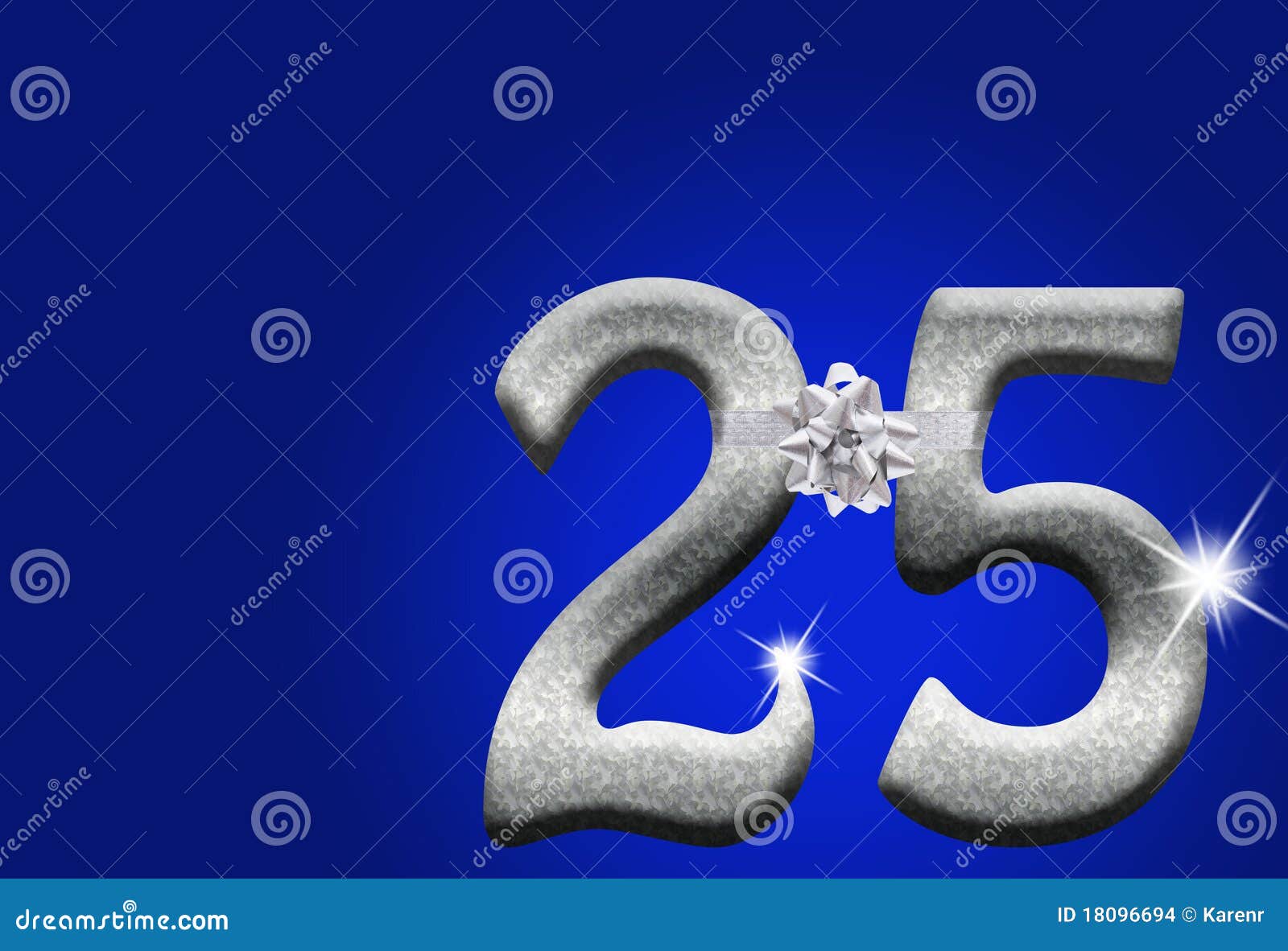 25th Anniversary stock photo. Image of reward, plastic - 18096694