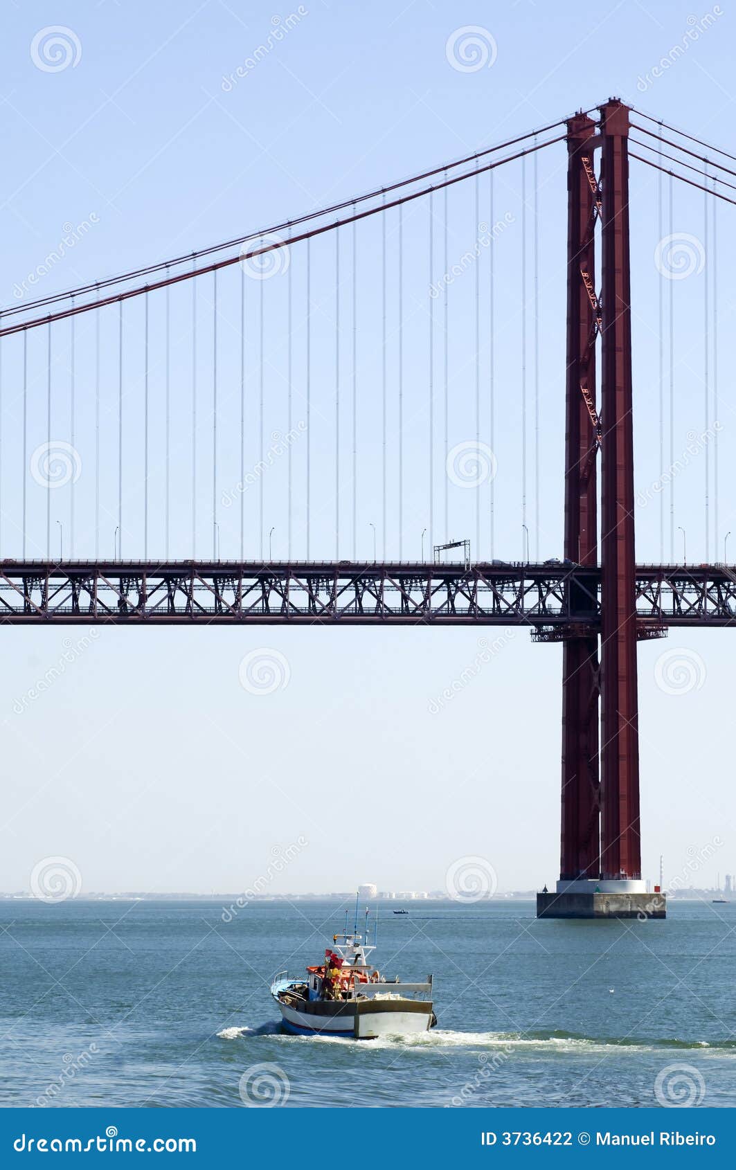 25th of April Bridge in Lisbon Stock Photo - Image of steel, europe ...