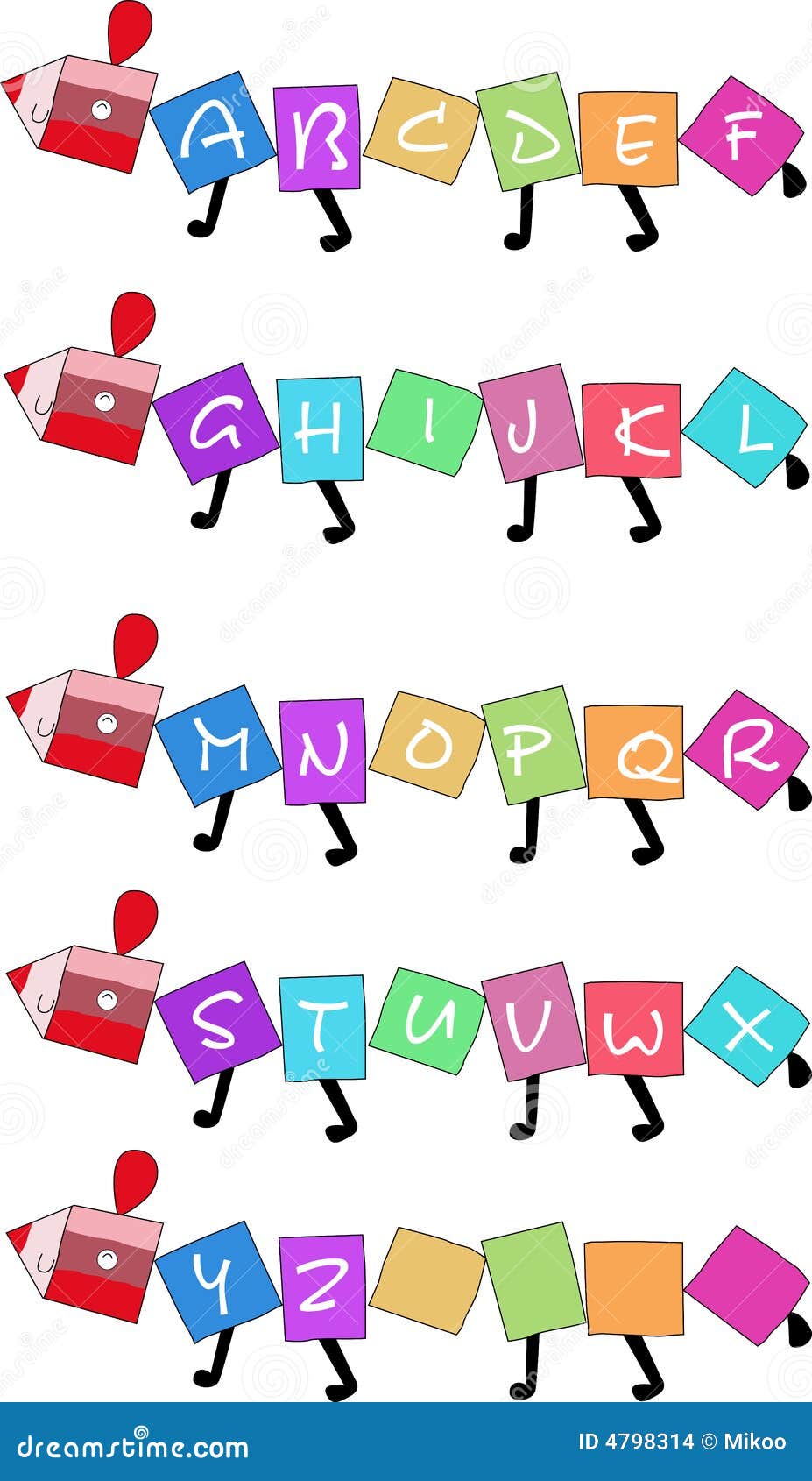 26 letters stock illustration. Illustration of animal - 4798314