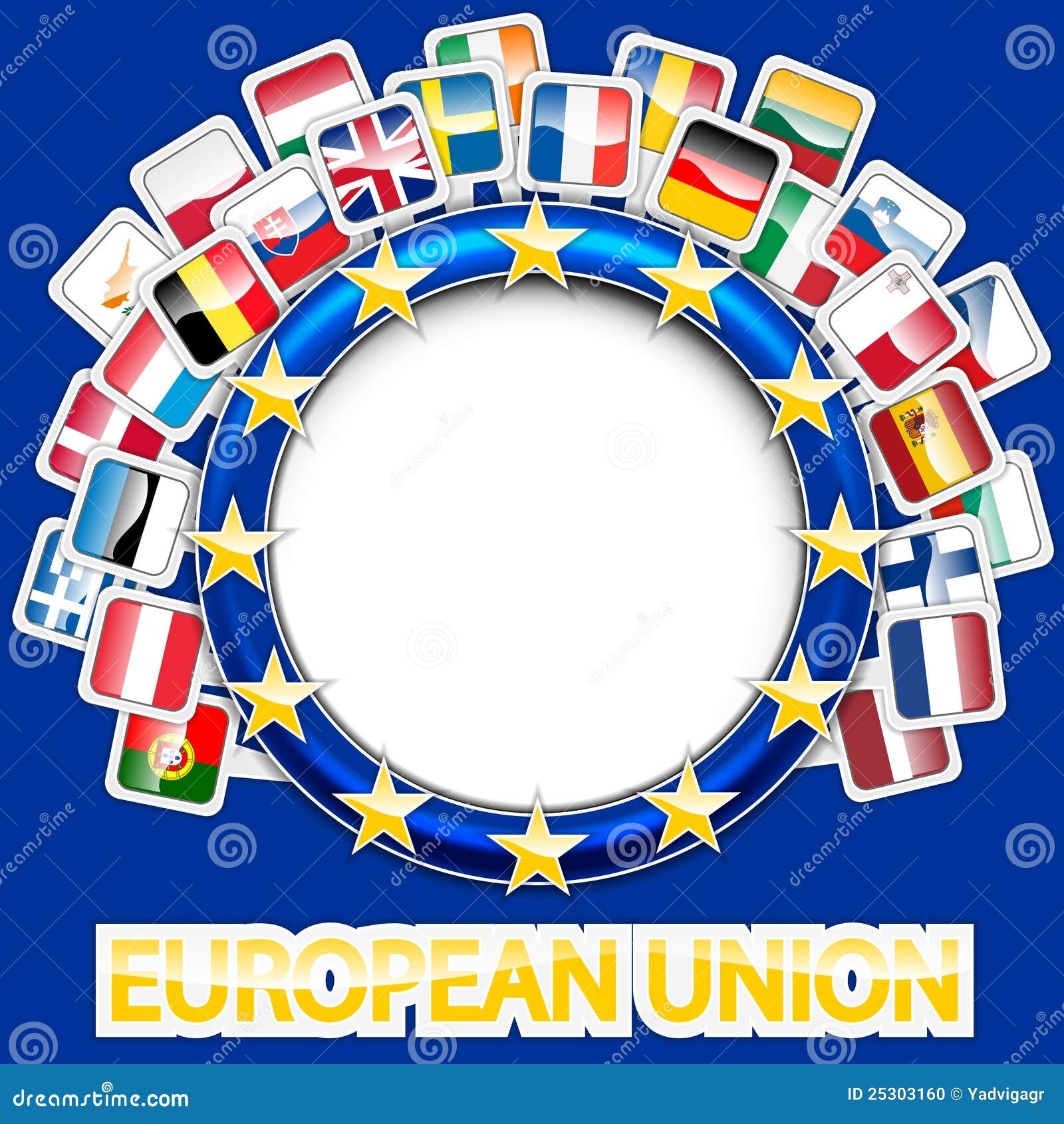 27 flags of european union stock vector. Illustration of global - 25303160