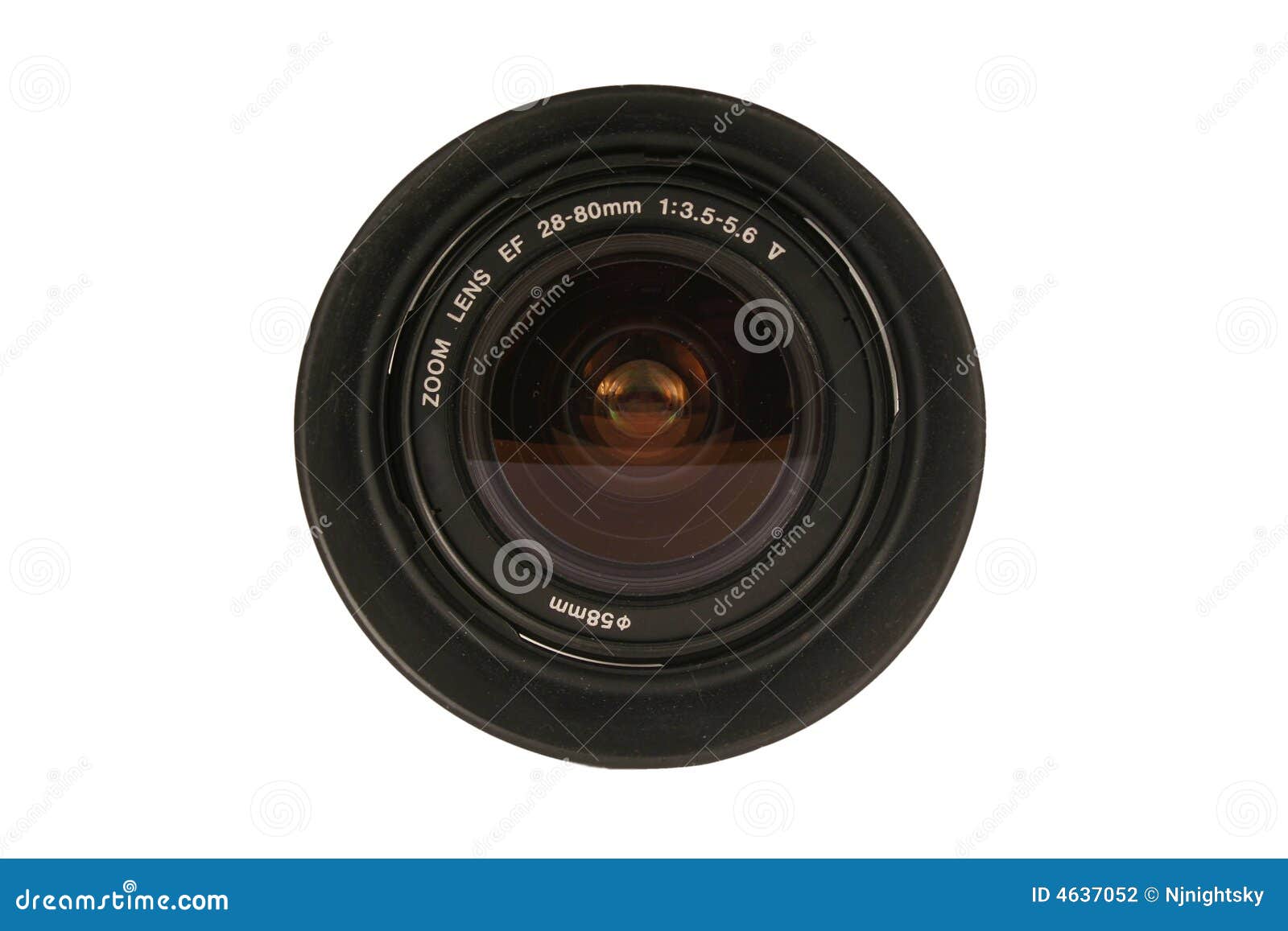28-80mm Dslr Camera lens stock photo. Image of glass, macro - 4637052