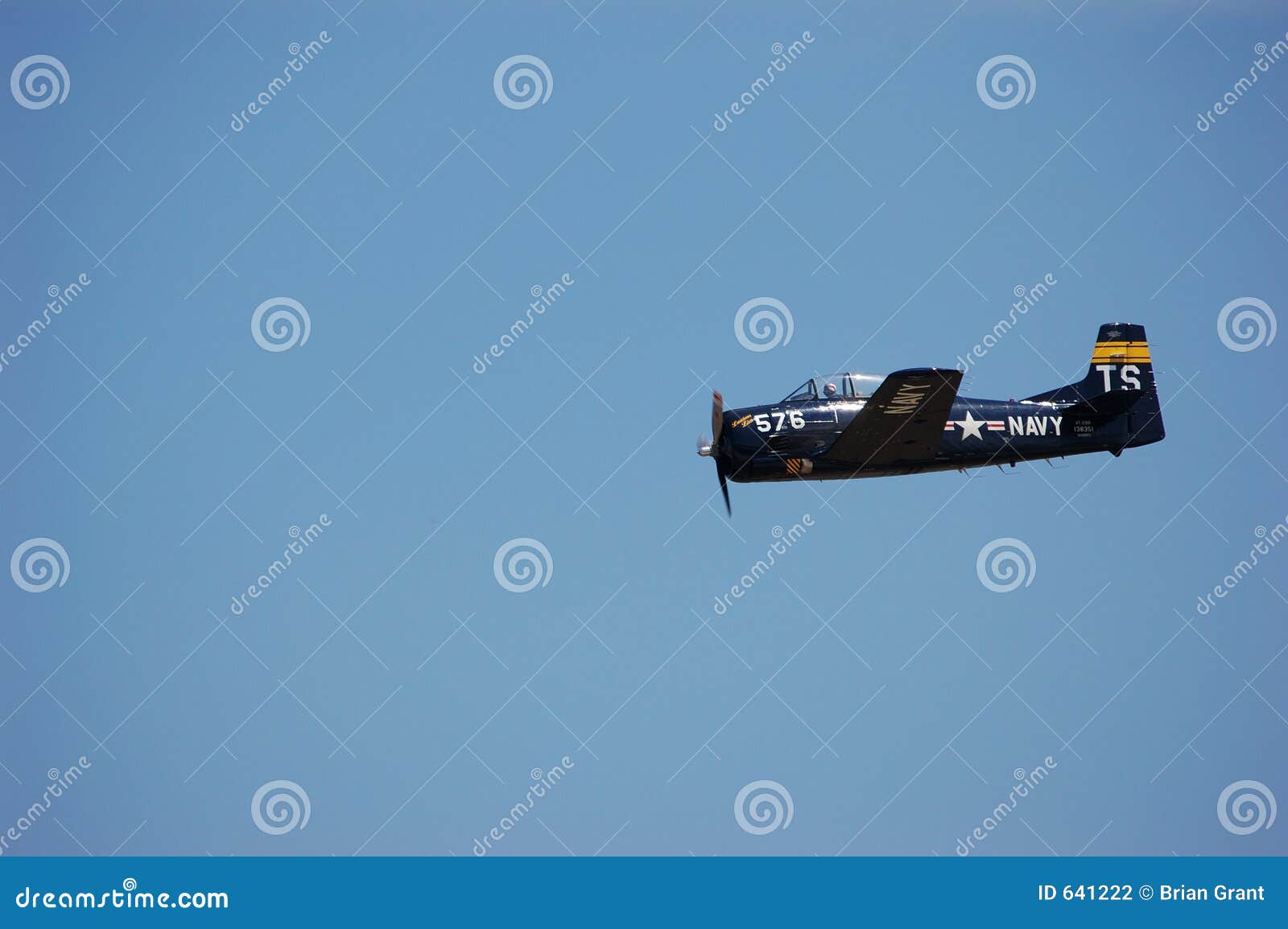 At-28B Attack Trainer stock photo. Image of flight, propeller - 641222