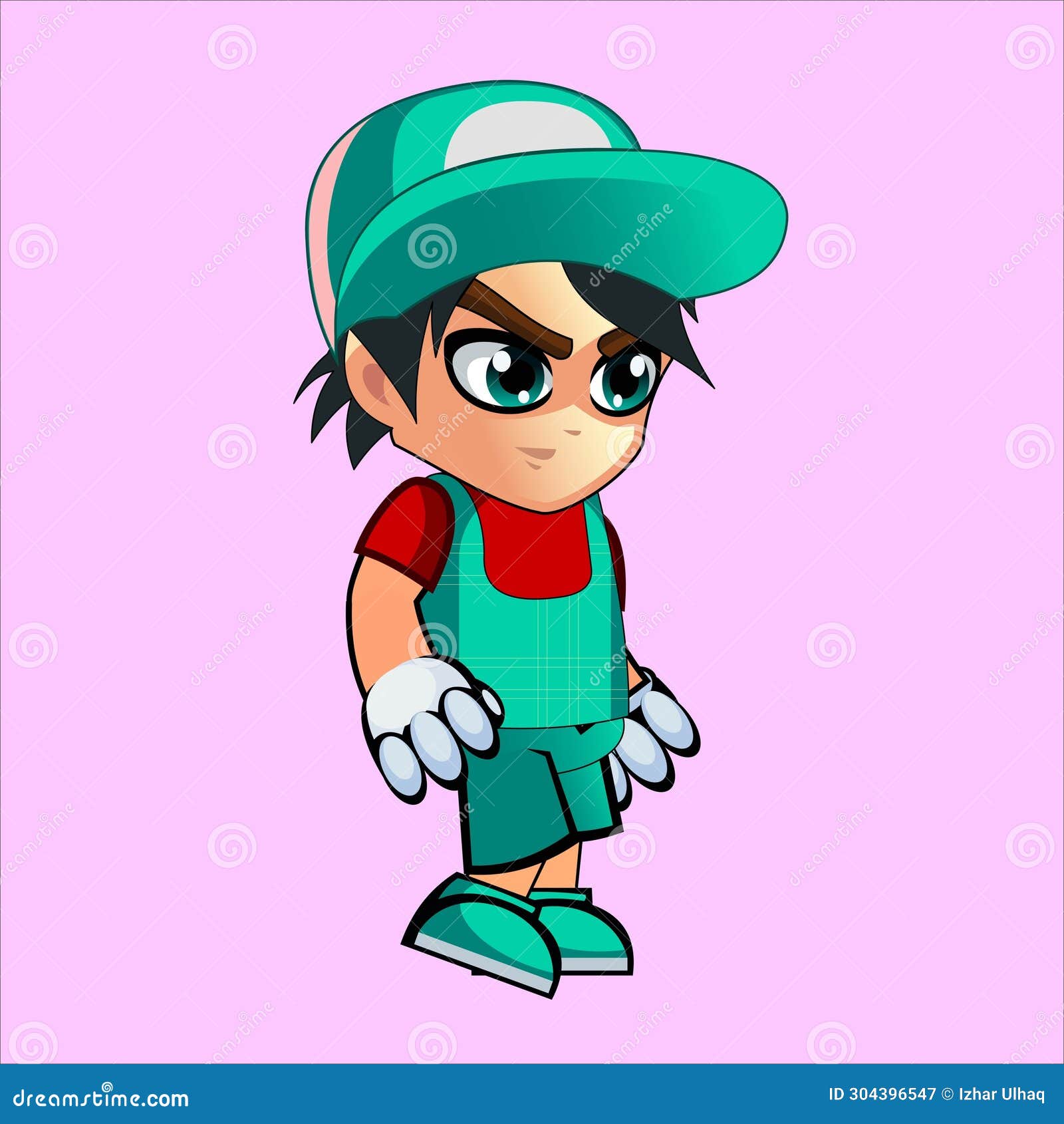 2d Character Walk Animation Pose 5 Vector Illustration Stock ...