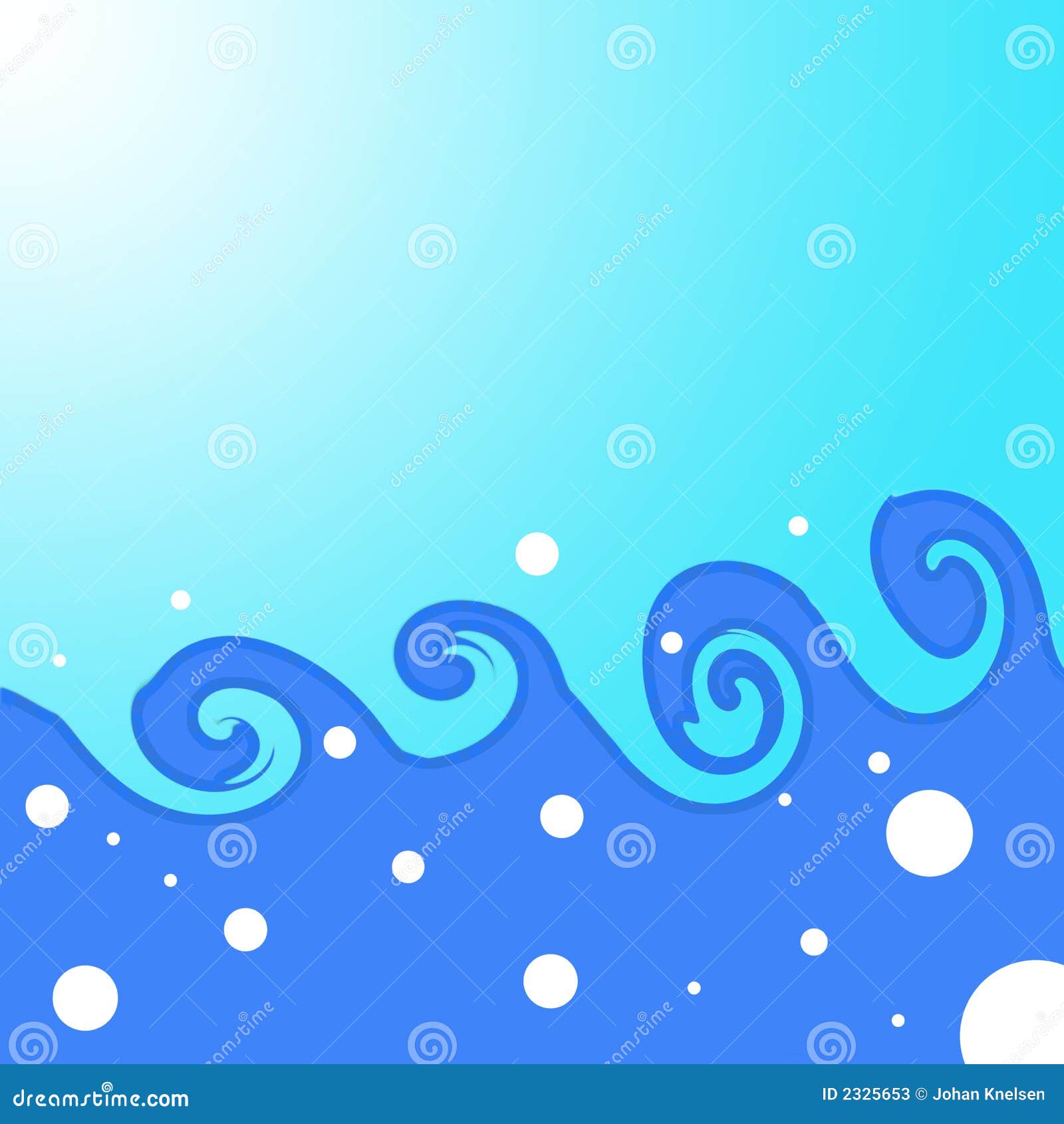2D Graphic Wave Illustration Stock Illustration - Illustration of ...