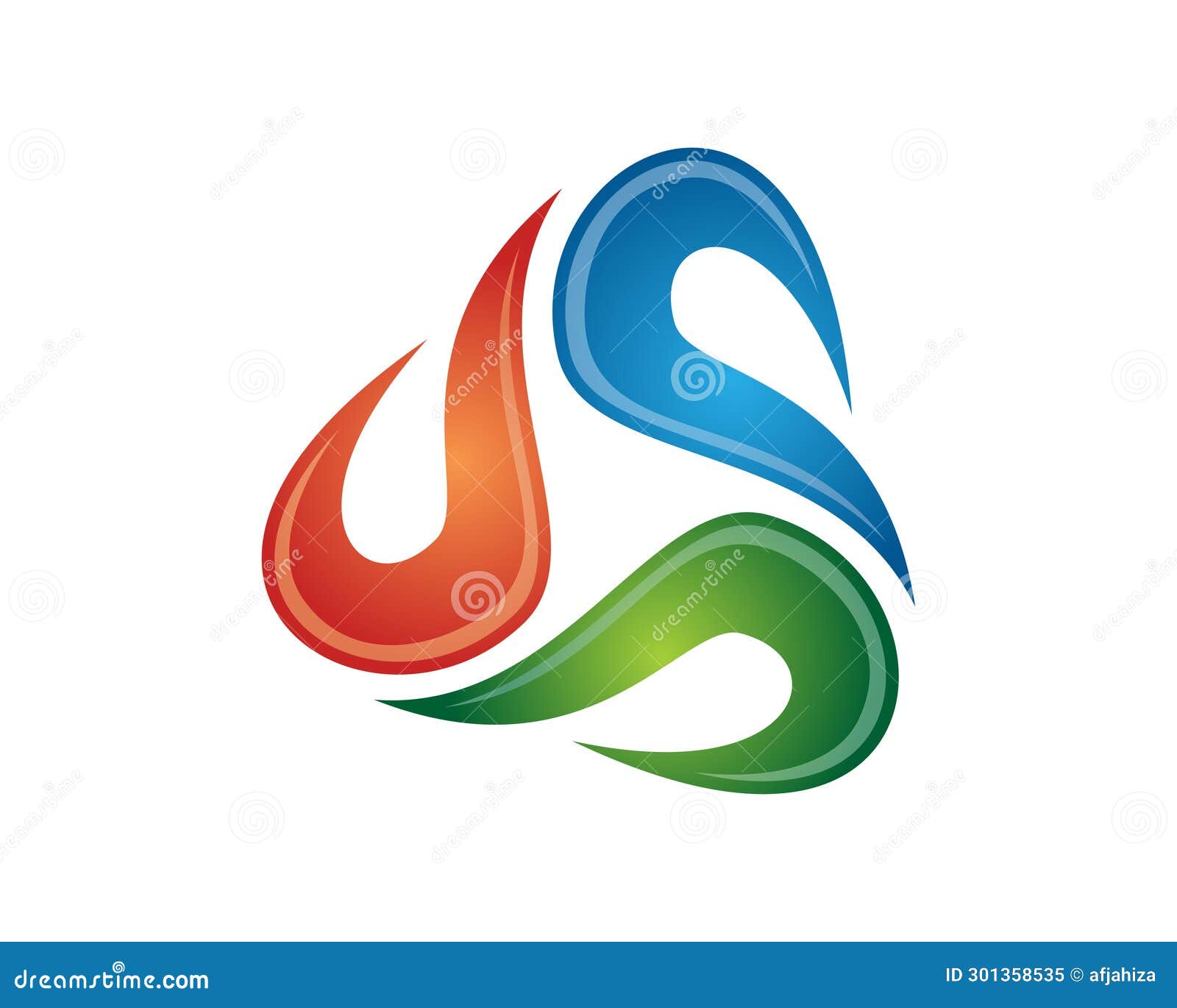 2D Letter Community Logo Template 2 Cartoon Vector | CartoonDealer.com ...