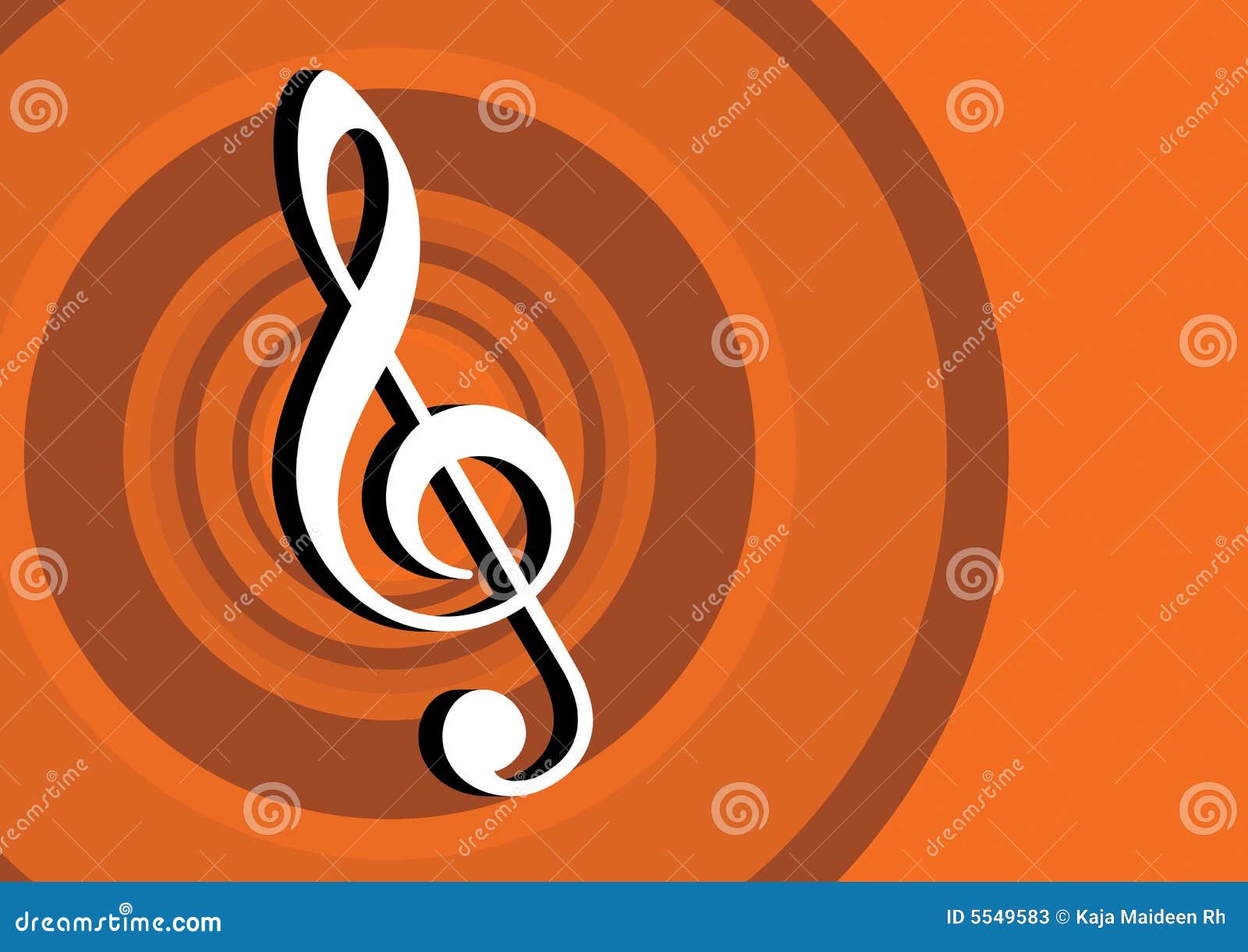 2d Music Note stock illustration. Illustration of symbol - 5549583