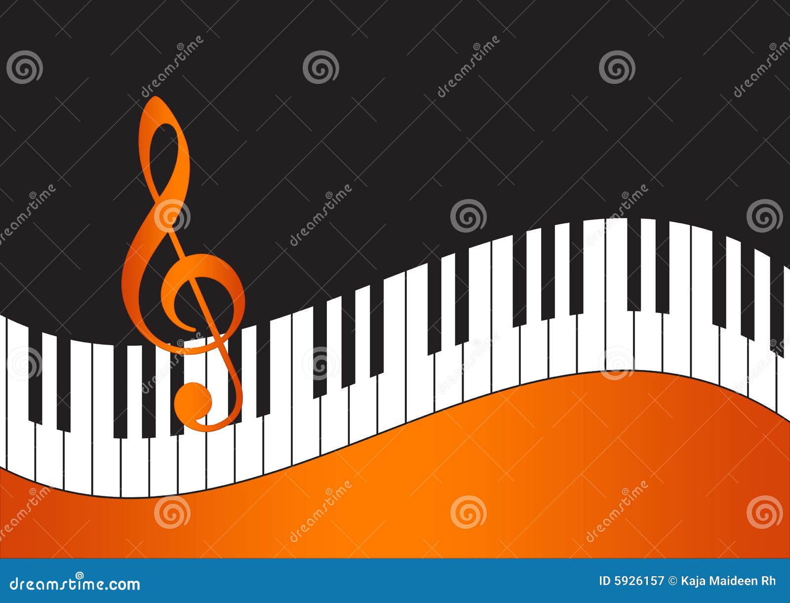2d Music Note background stock illustration. Illustration of piano ...