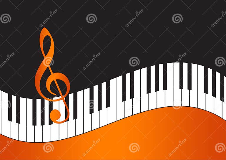 2d Music Note background stock illustration. Illustration of piano ...