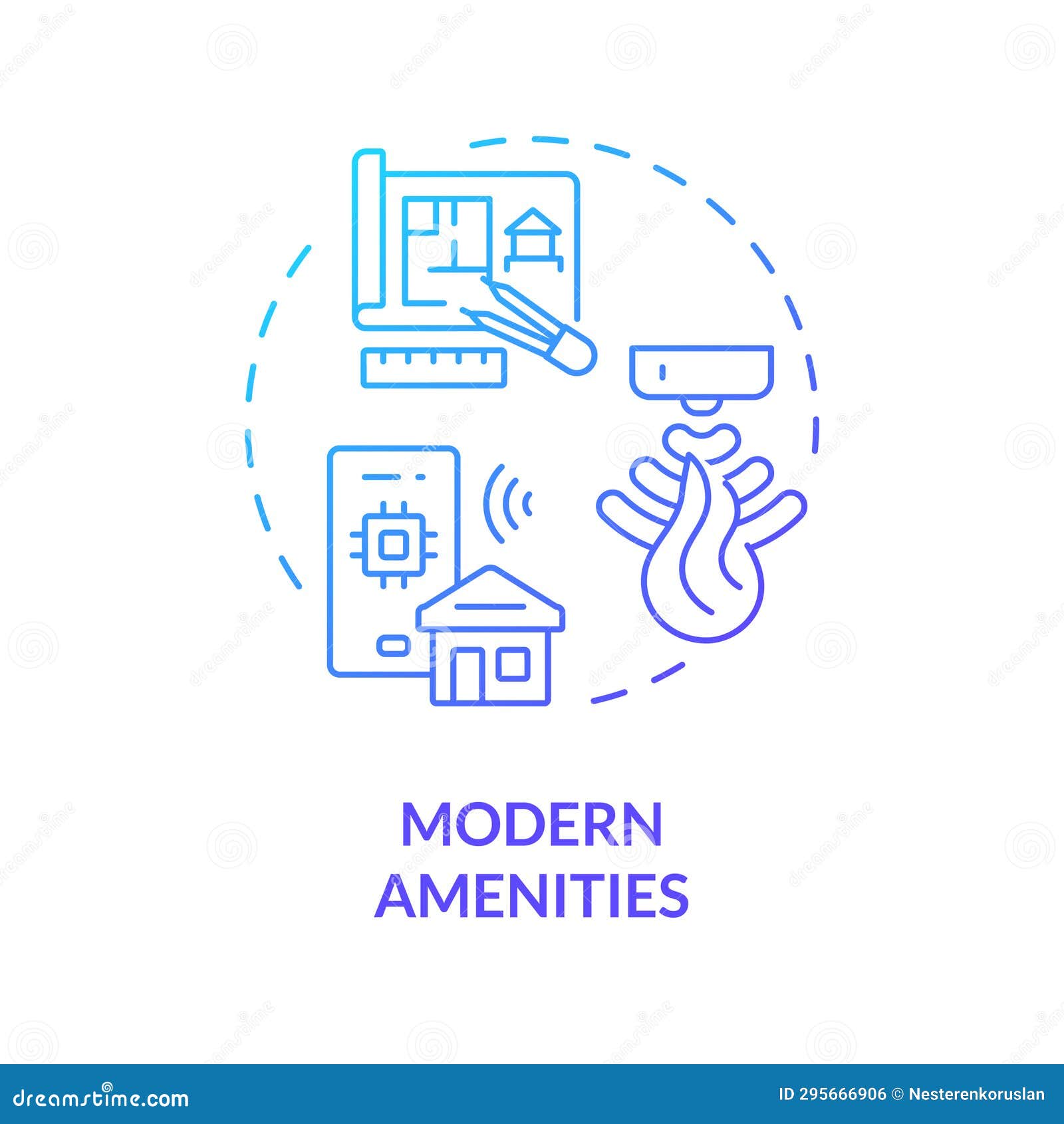 Amenities Icon. Simple Element Illustration. Isolated Trendy Filled ...