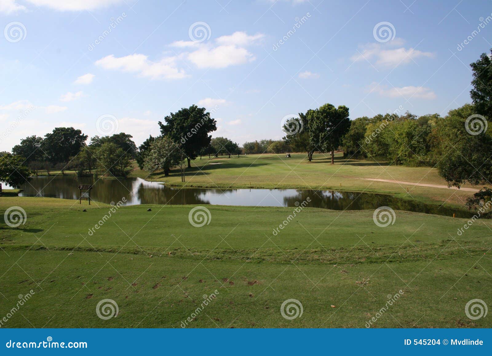 2nd hole stock photo. Image of hans, golf, merensky, landscape - 545204